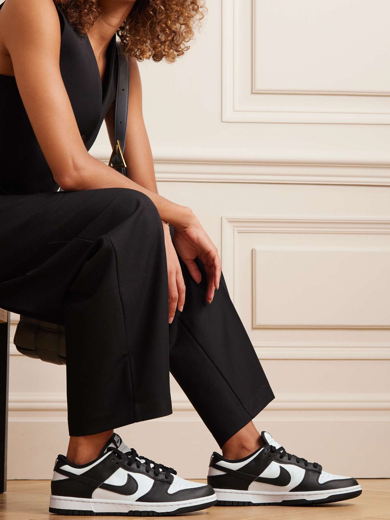 NIKE Dunk Low leather sneakers | NET-A-PORTER