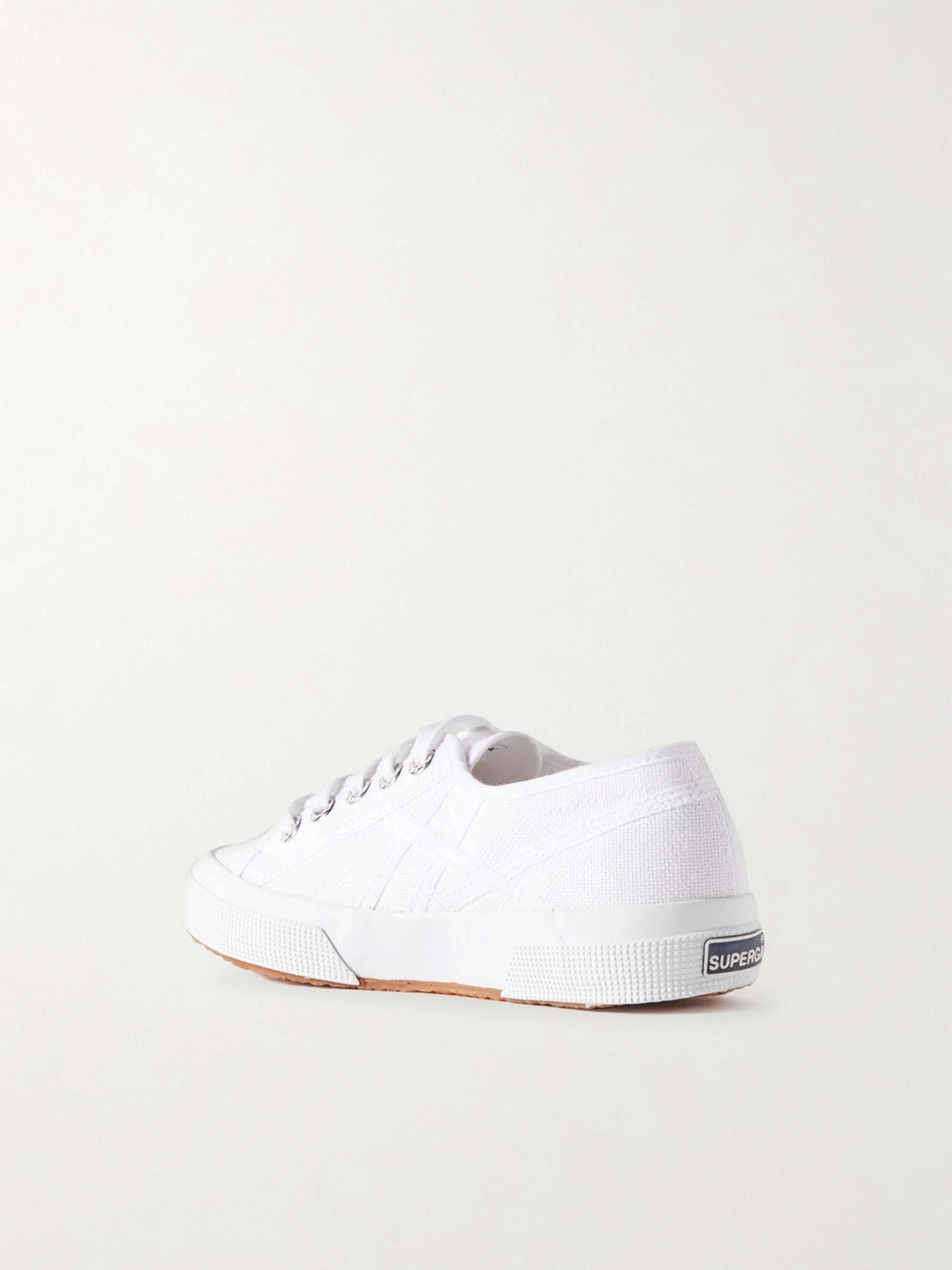 ALAÏA + Superga cotton-canvas sneakers | NET-A-PORTER