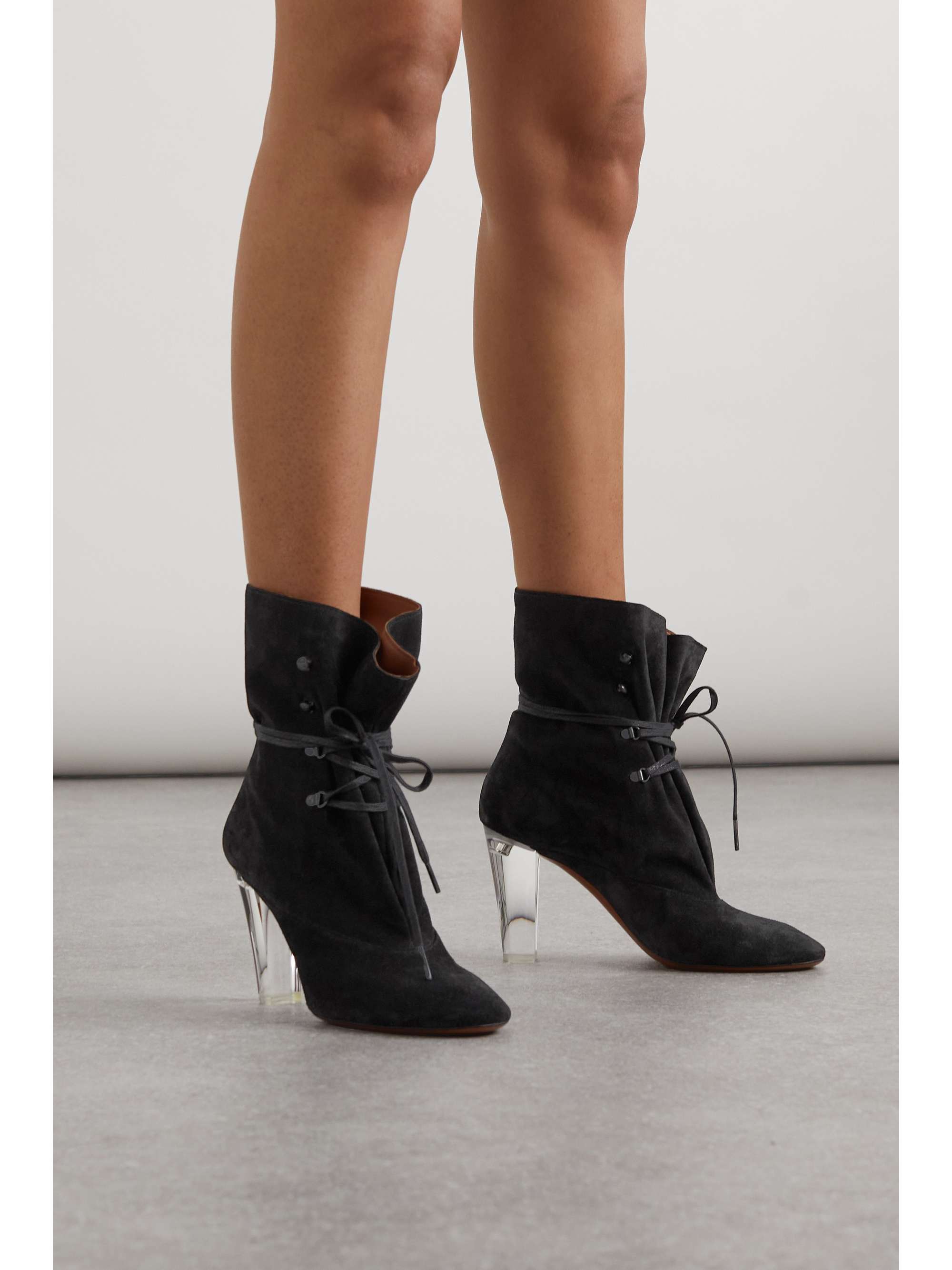 Black Ankle Boot Heels