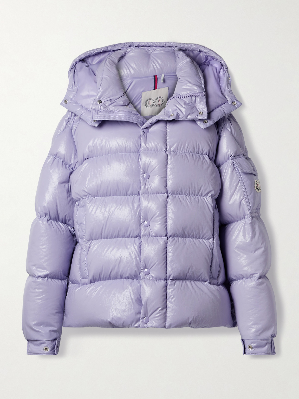 Moncler Genius Maya Quilted Shell Down Jacket In Purple | ModeSens