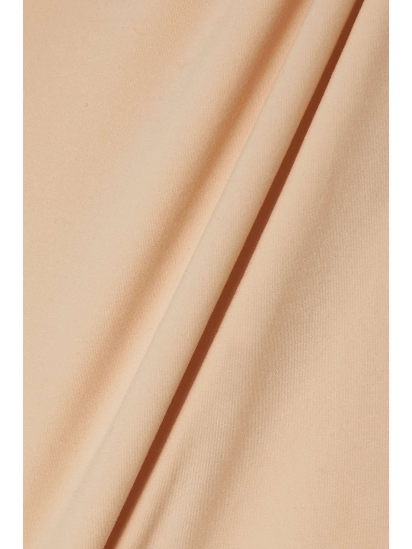 SKIMS Fits Everybody Square Neck Bodysuit - Sand | NET-A-PORTER