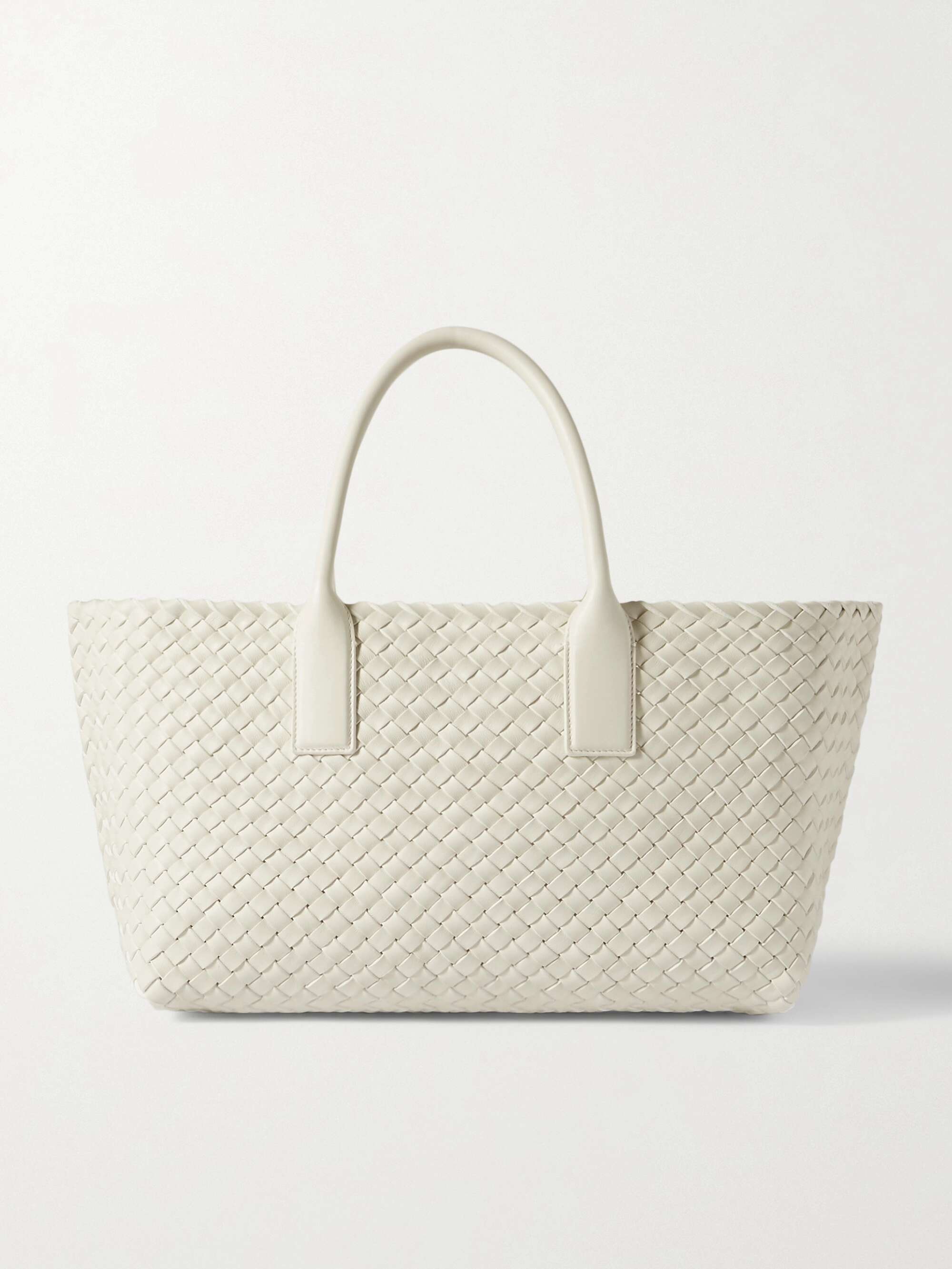 BOTTEGA VENETA Small Cabat intrecciato leather tote | NET-A-PORTER