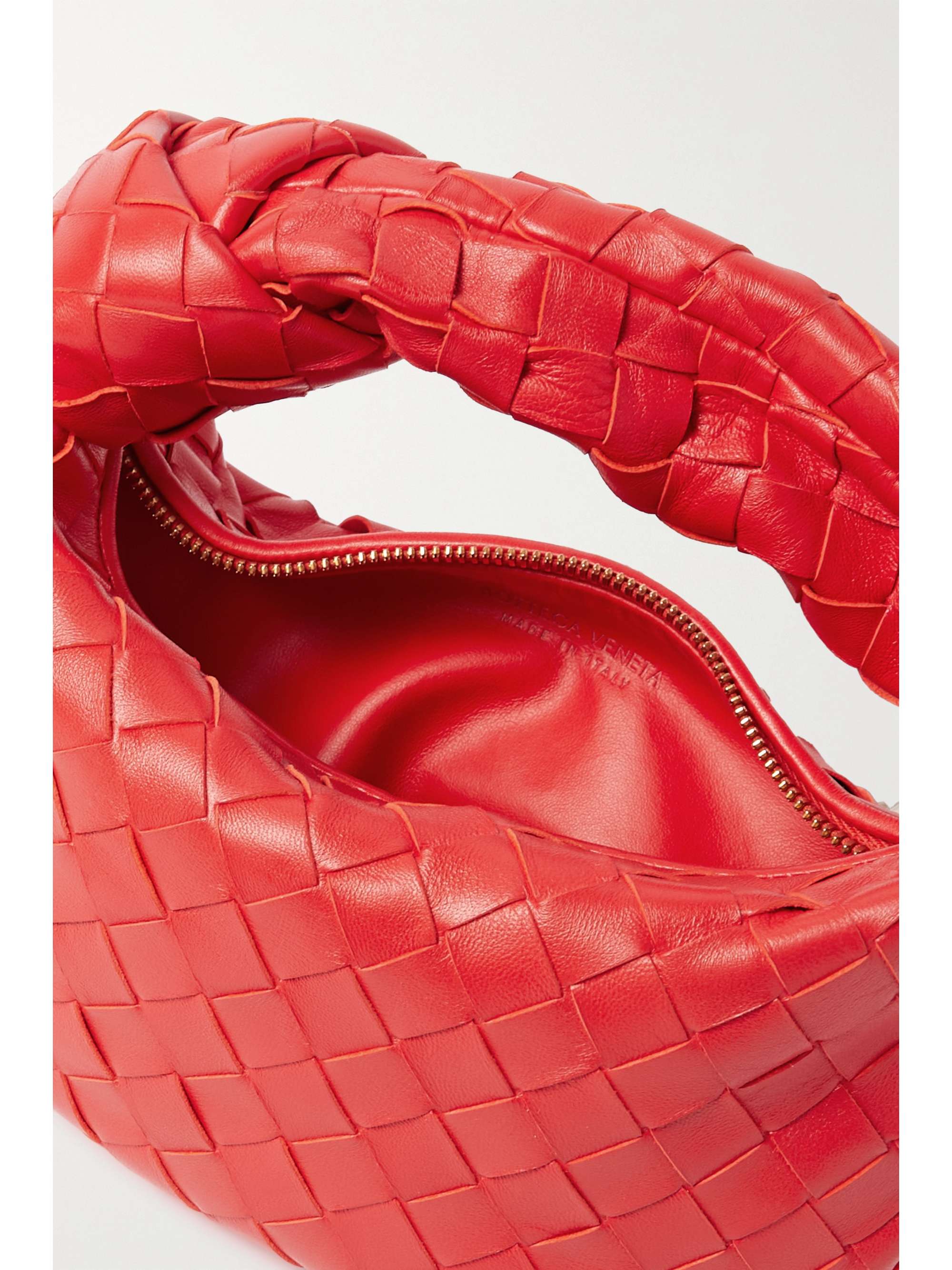 Bottega Veneta Jodie Mini Knotted Intrecciato Leather Tote Net A Porter