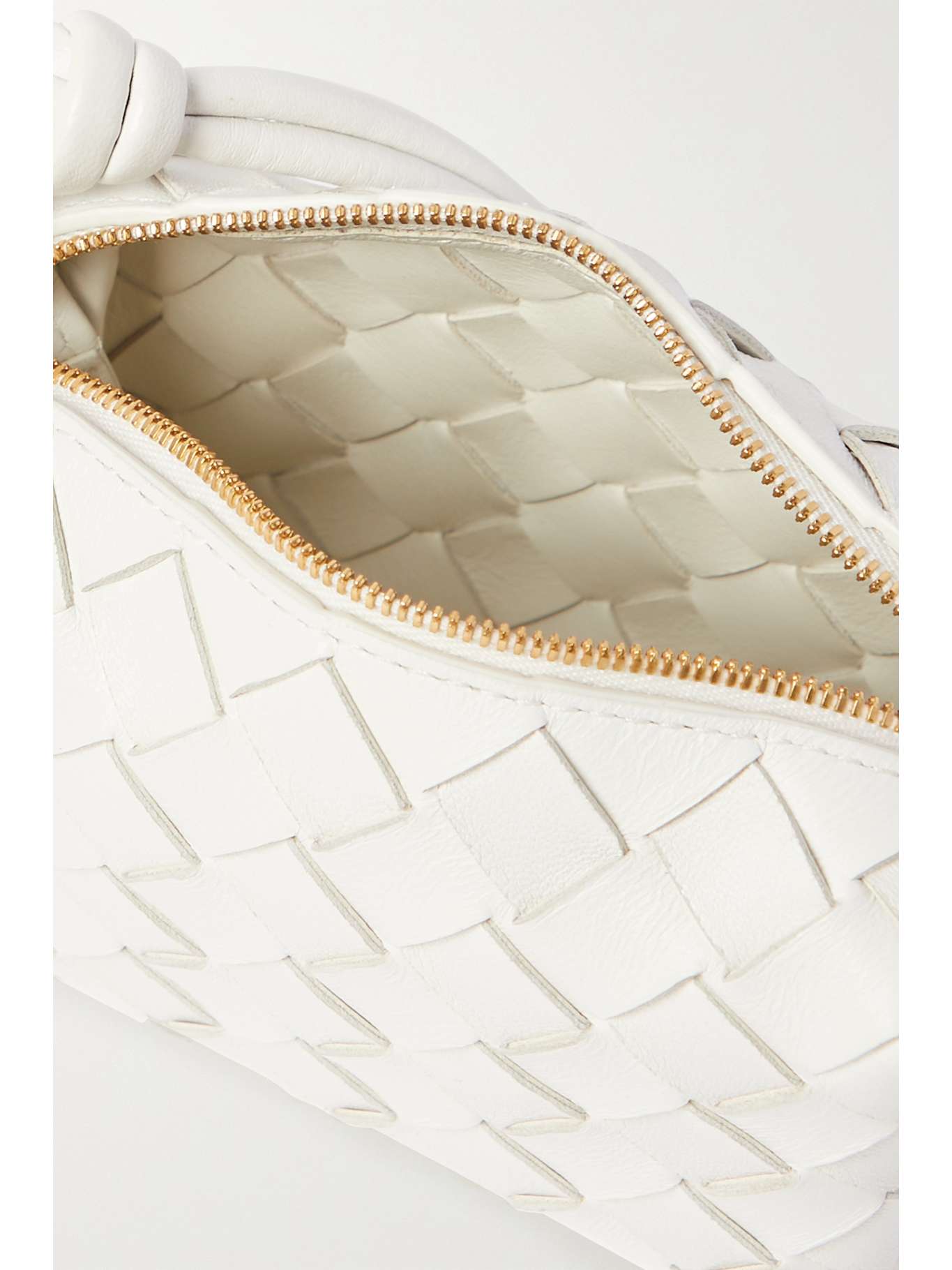 BOTTEGA VENETA Loop Candy intrecciato leather shoulder bag | NET-A-PORTER