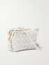 BOTTEGA VENETA Loop Candy intrecciato leather shoulder bag | NET-A-PORTER