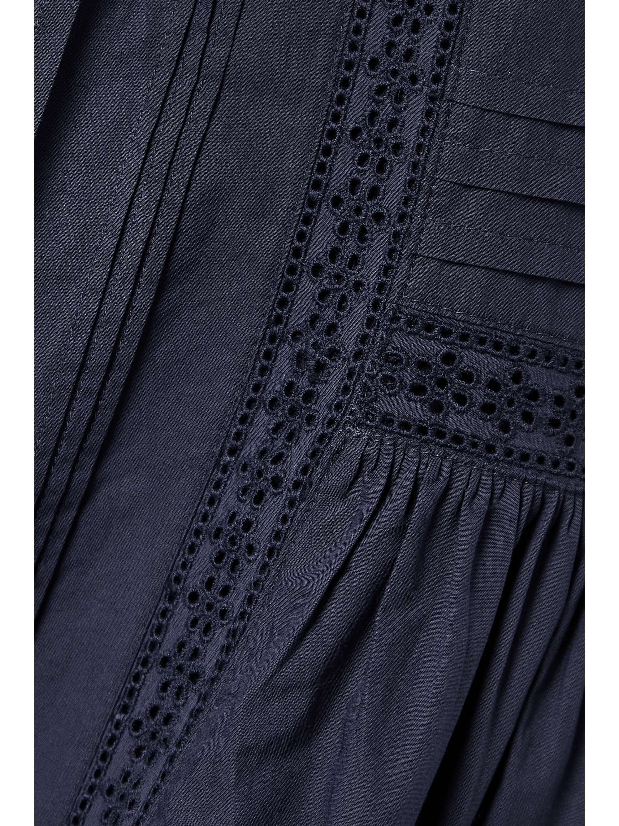 DÔen Net Sustain Sabina Broderie Anglaise Trimmed Pintucked Organic