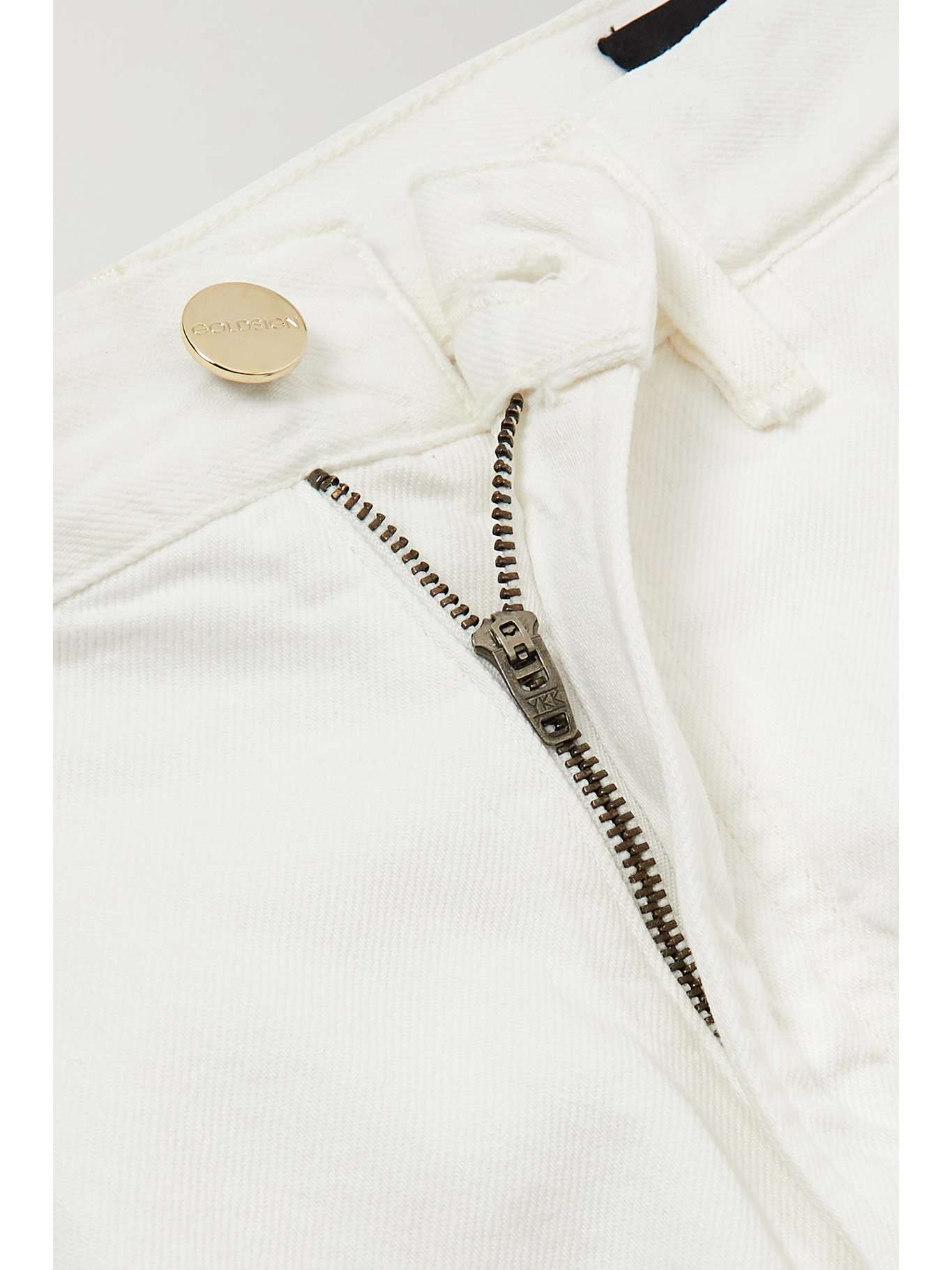 GOLDSIGN + NET SUSTAIN The Edgar pleated high-rise wide-leg organic ...