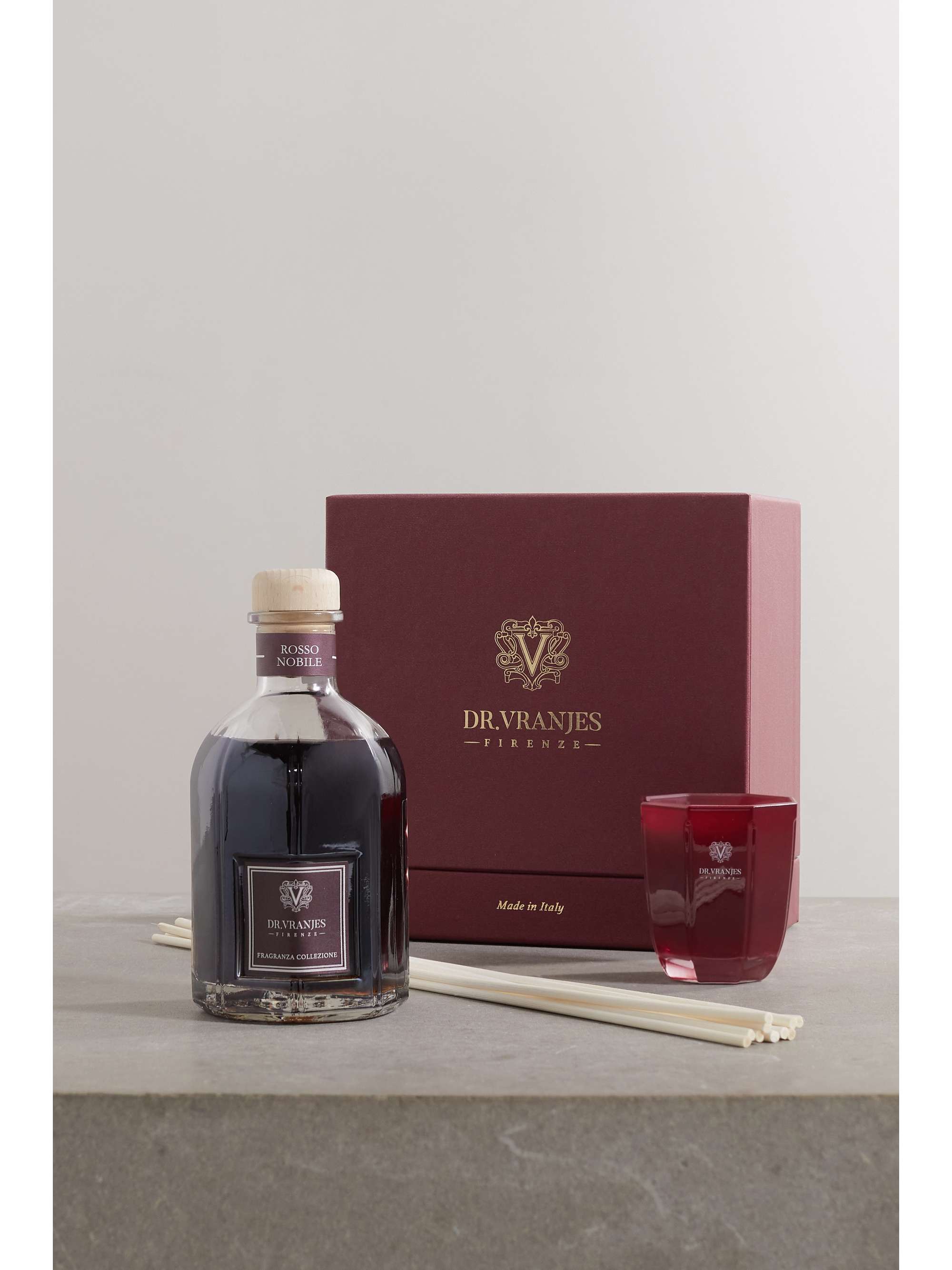 DR. VRANJES FIRENZE Scented Candle and Diffuser Gift Set - Rosso Nobile | NET-A-PORTER
