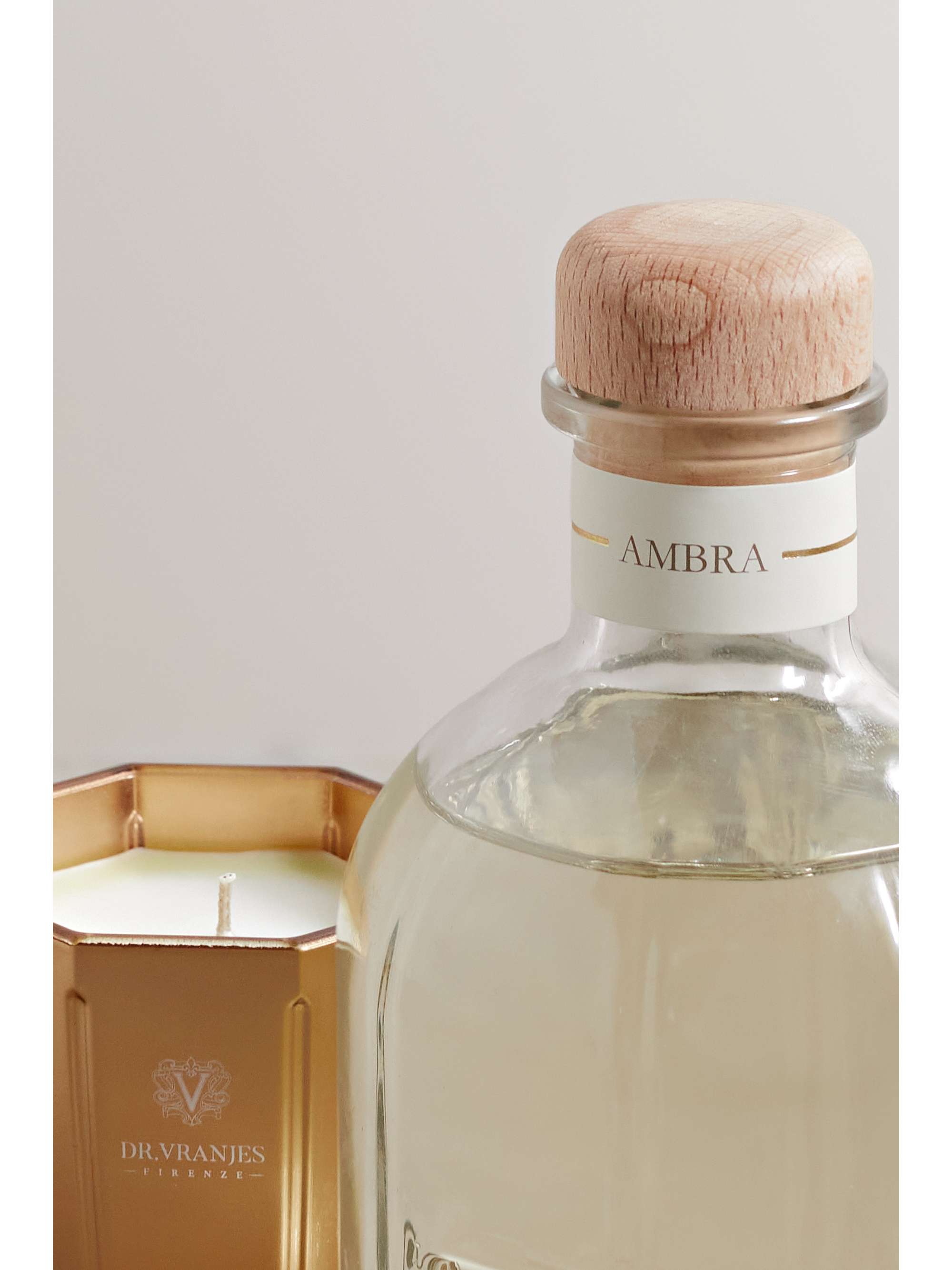 DR. VRANJES FIRENZE Scented Candle and Diffuser Gift Set - Gold | NET-A-PORTER