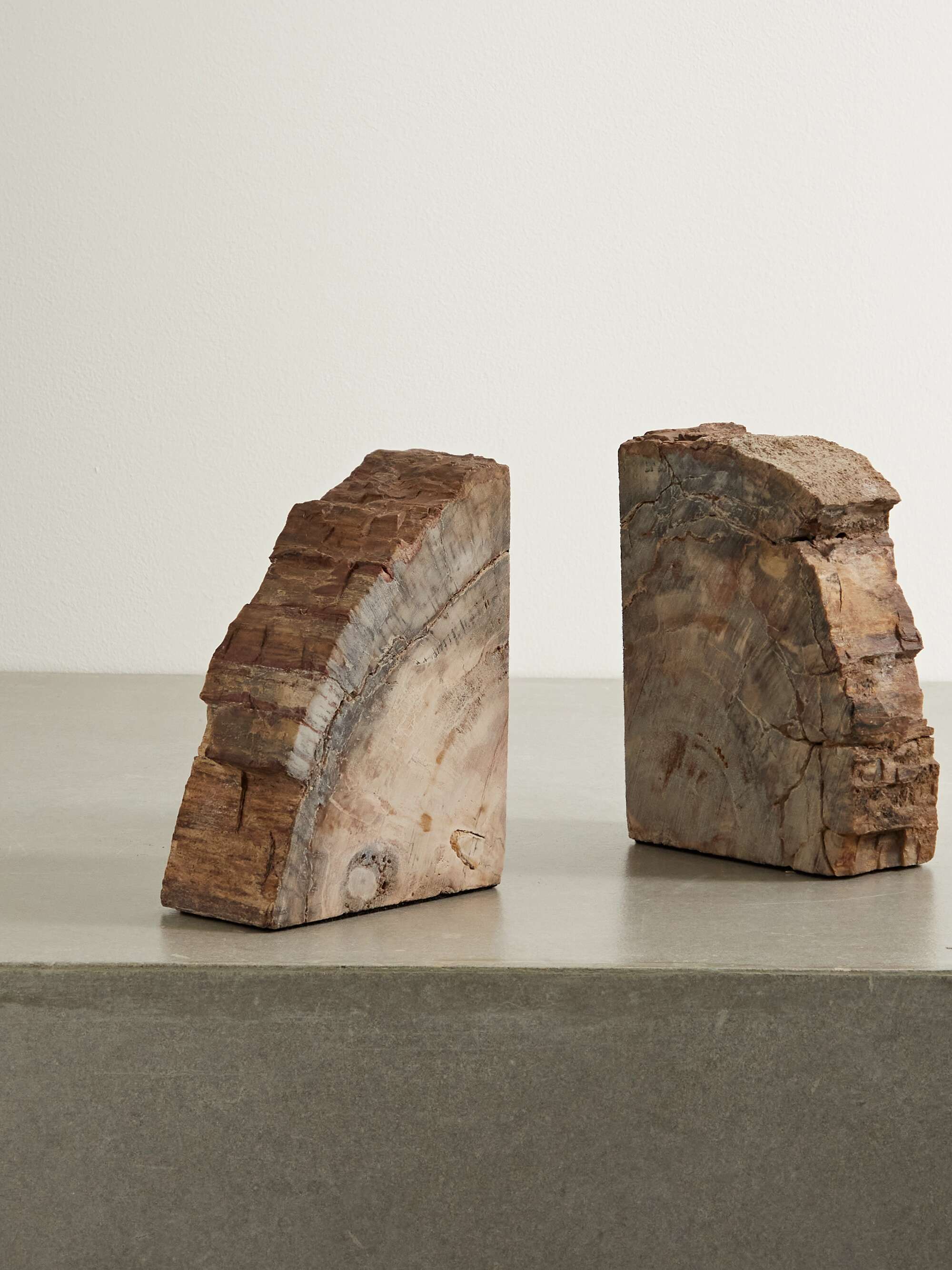 JIA JIA Crystallized wood bookends | NET-A-PORTER