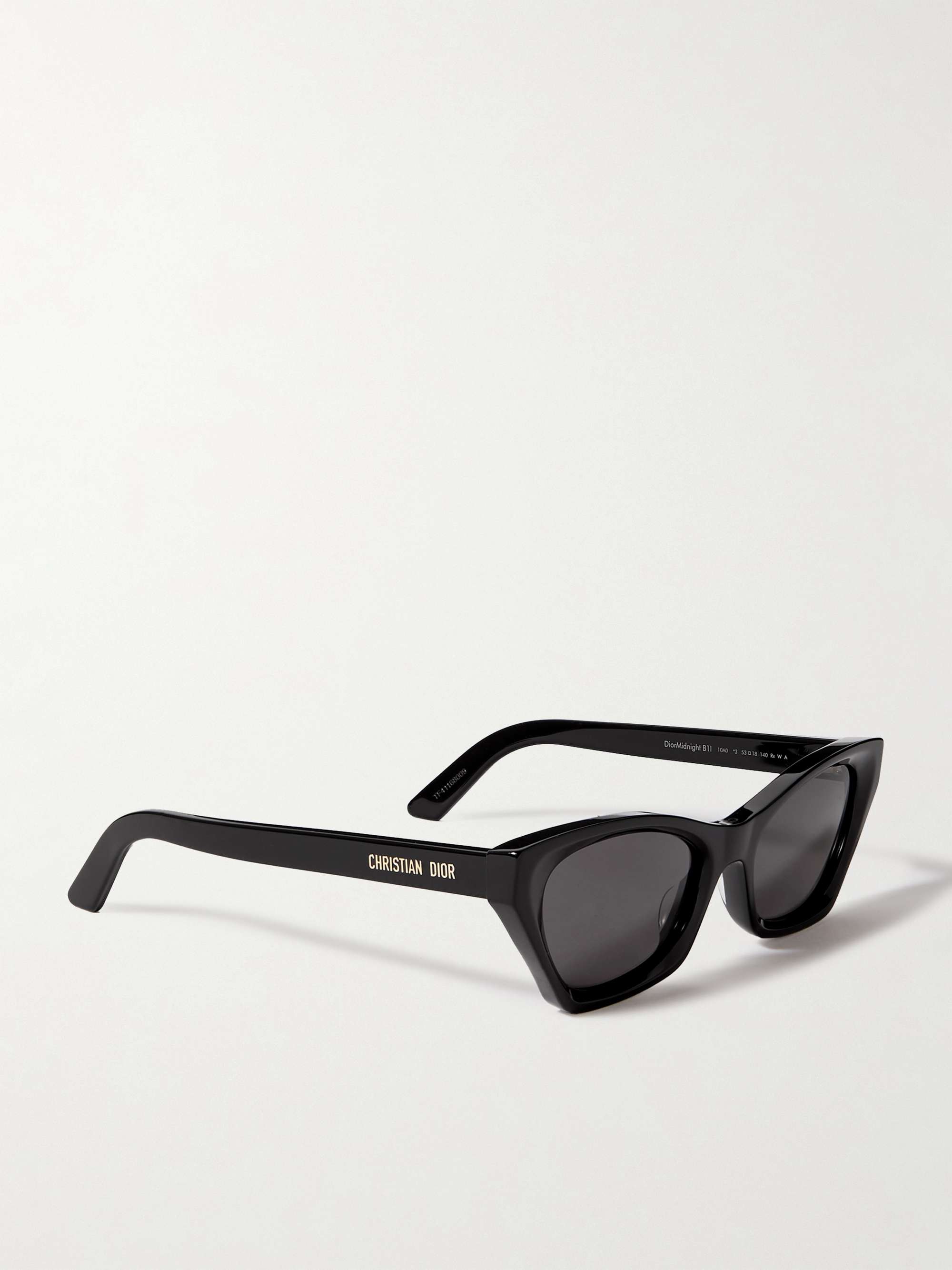 DIOR EYEWEAR DiorMidnight B1I cat-eye acetate sunglasses | NET-A-PORTER