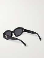 CELINE EYEWEAR Triomphe cat-eye acetate sunglasses | NET-A-PORTER