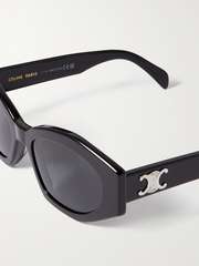 CELINE EYEWEAR Triomphe cat-eye acetate sunglasses | NET-A-PORTER
