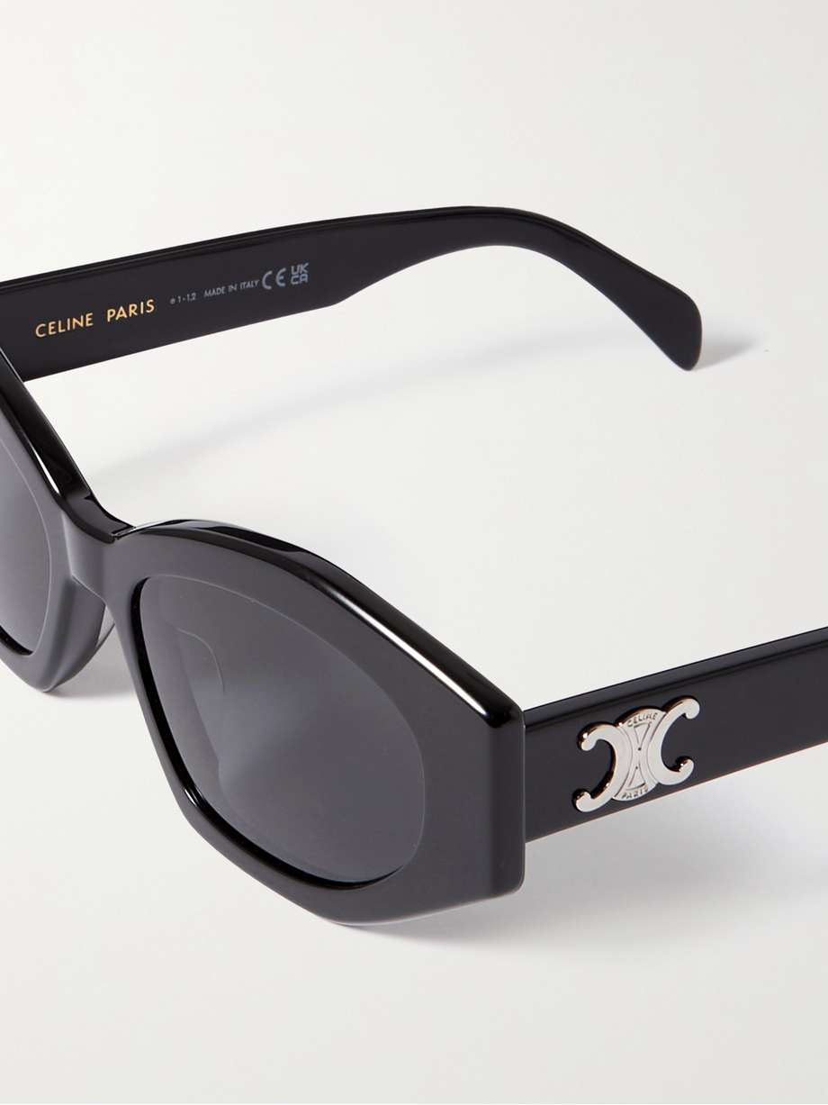 CELINE EYEWEAR Triomphe cat-eye acetate sunglasses | NET-A-PORTER