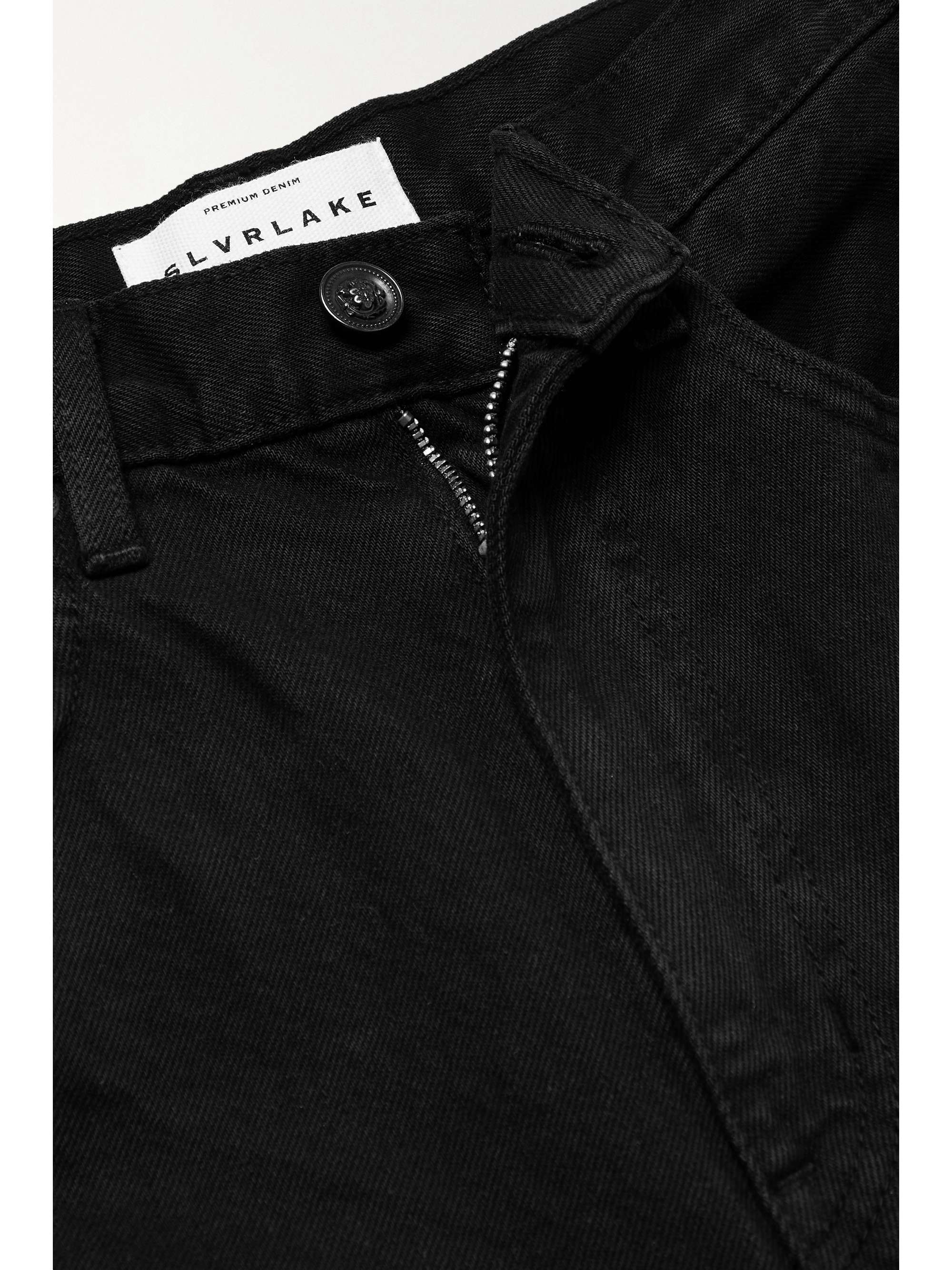 SLVRLAKE + NET SUSTAIN Eva high-rise wide-leg organic jeans | NET-A-PORTER