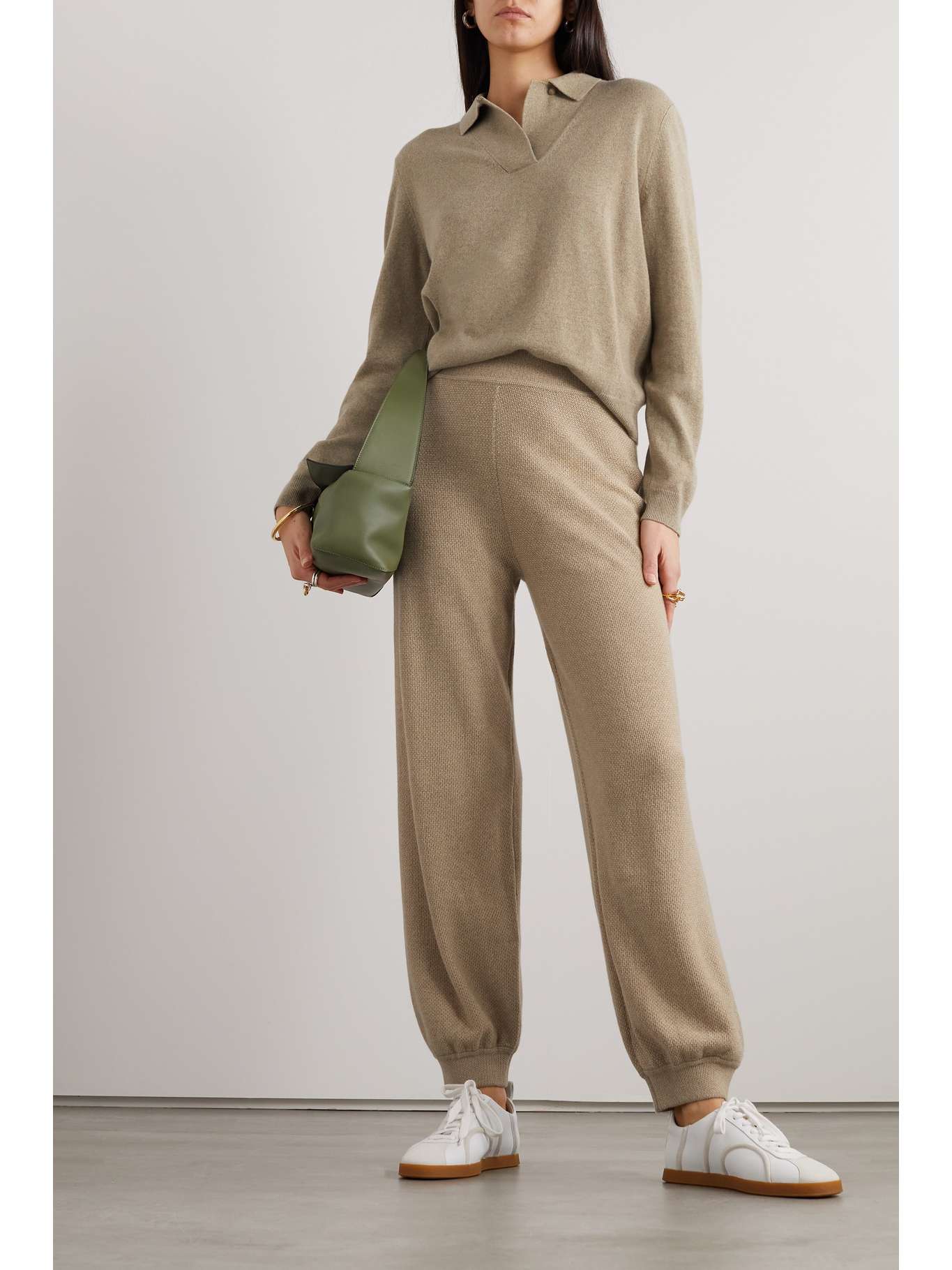 Cashmere track pants LORO PIANA pour femme | NET-A-PORTER