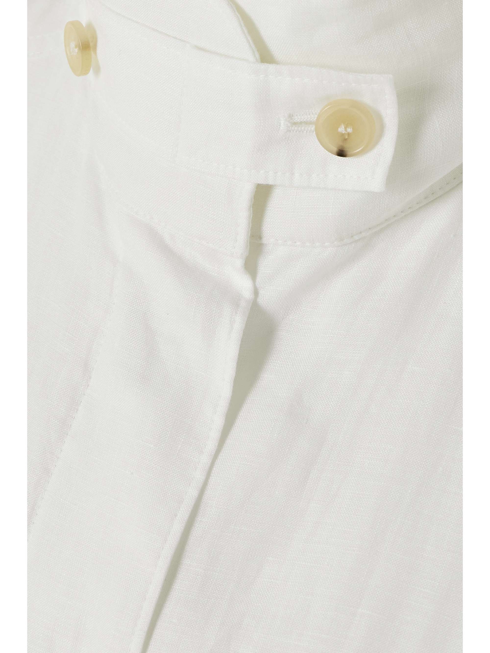 LORO PIANA Hooded linen jacket | NET-A-PORTER