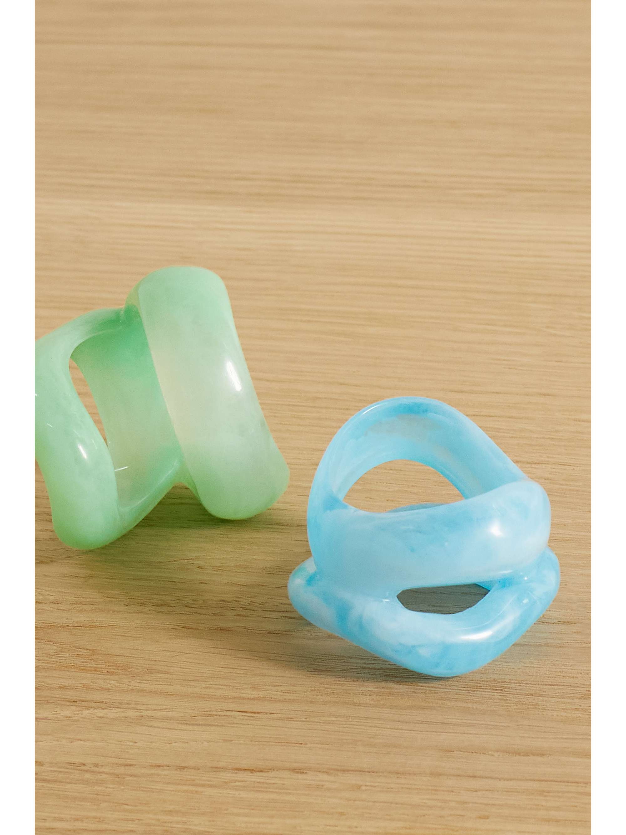 COMPLETEDWORKS Set of two resin napkin rings | NET-A-PORTER