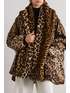 DOLCE&GABBANA Oversized leopard-print faux fur coat | NET-A-PORTER