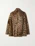 DOLCE&GABBANA Oversized leopard-print faux fur coat | NET-A-PORTER