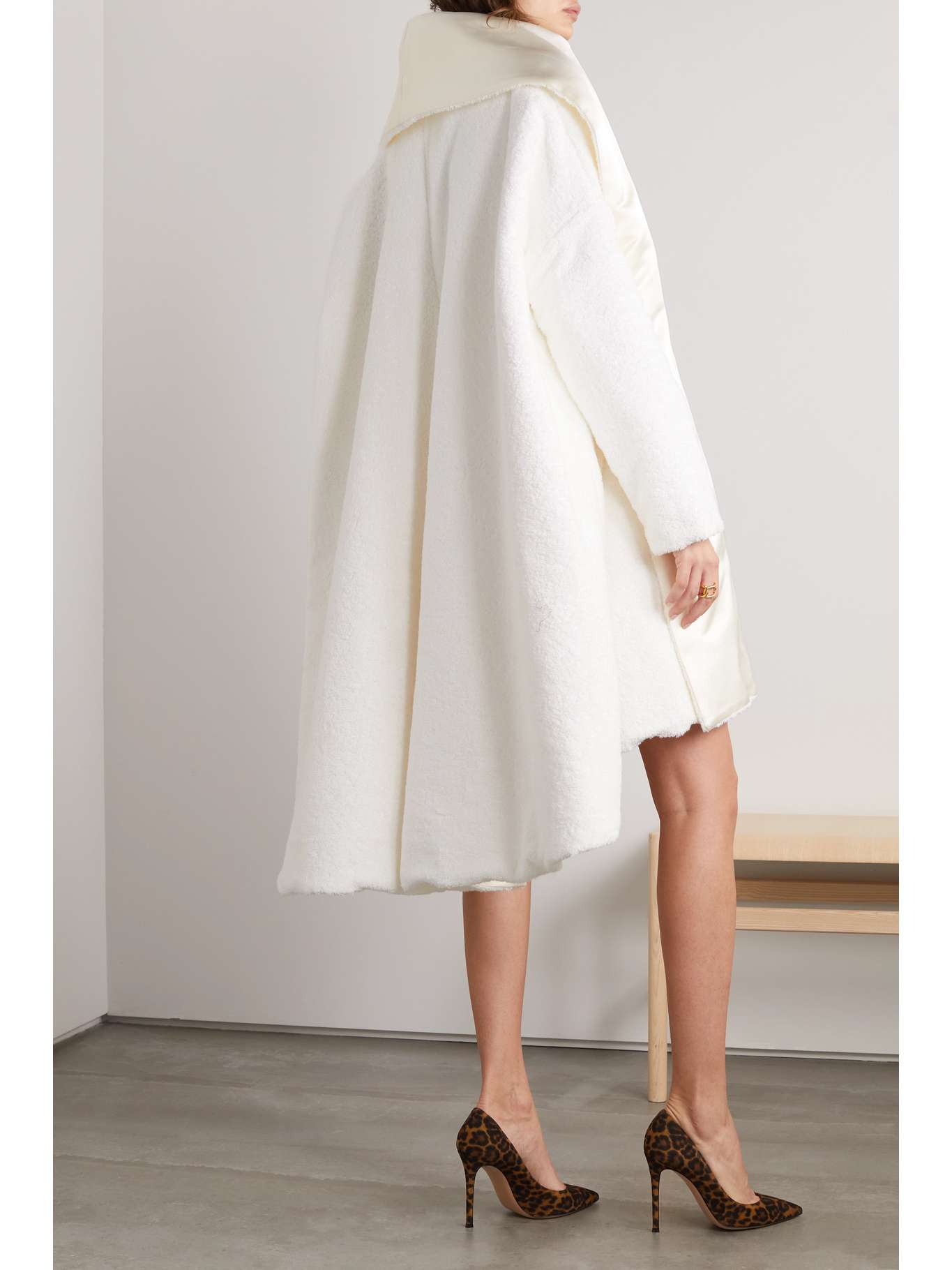 DOLCE&GABBANA Cotton-terry coat | NET-A-PORTER