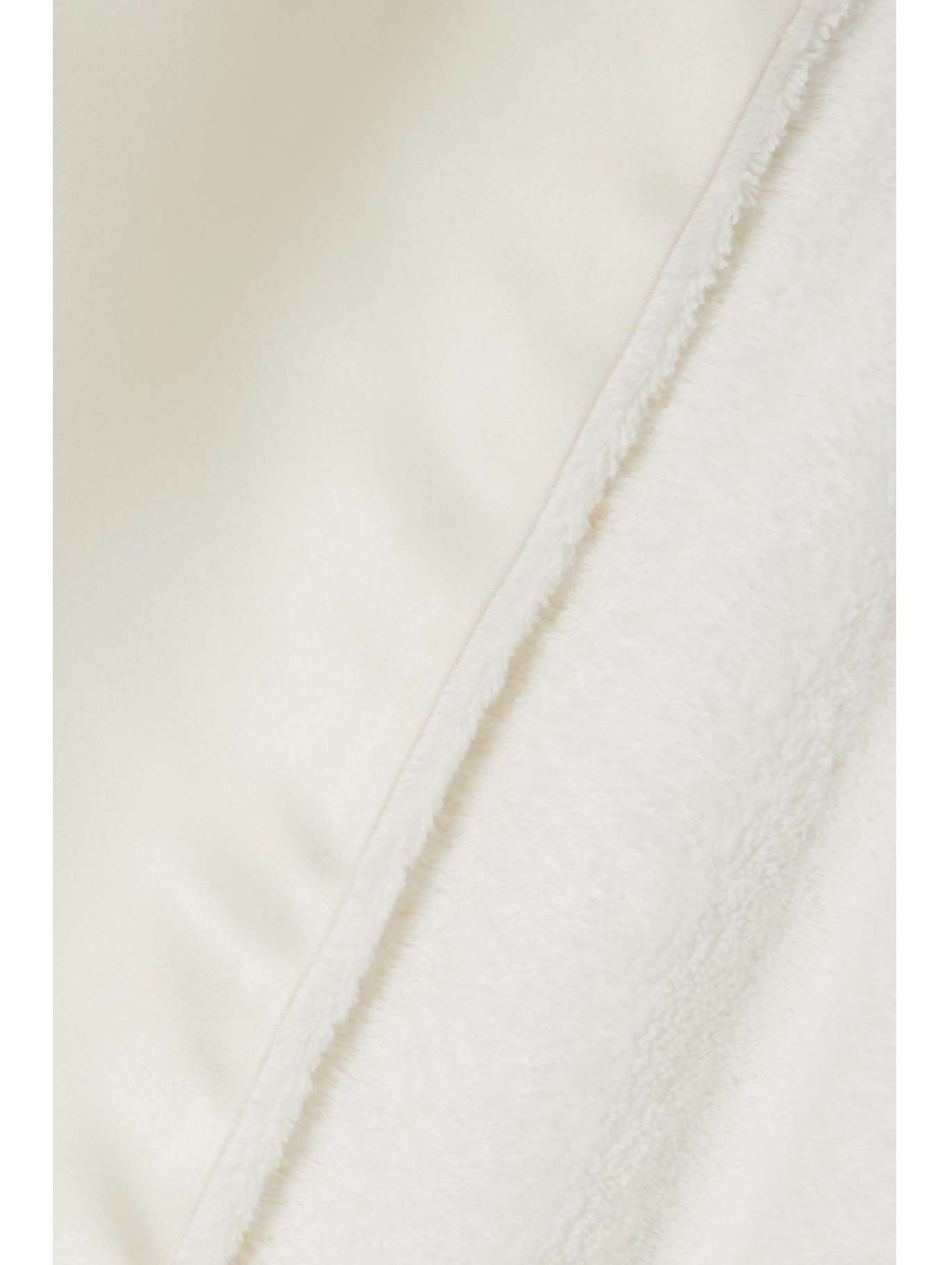 DOLCE&GABBANA Cotton-terry coat | NET-A-PORTER