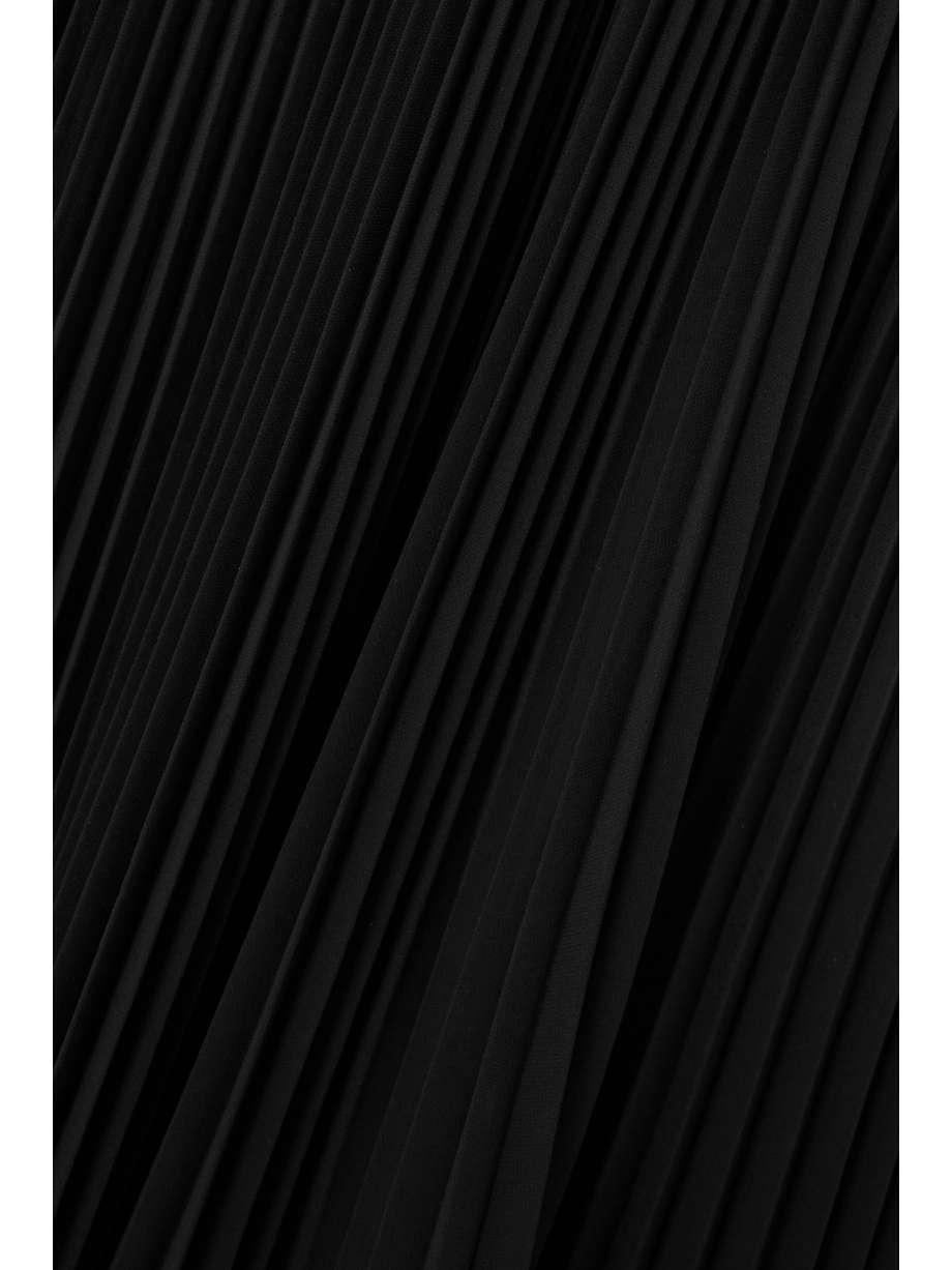 GIVENCHY Strapless gathered stretch-silk and pleated shell gown | NET-A ...