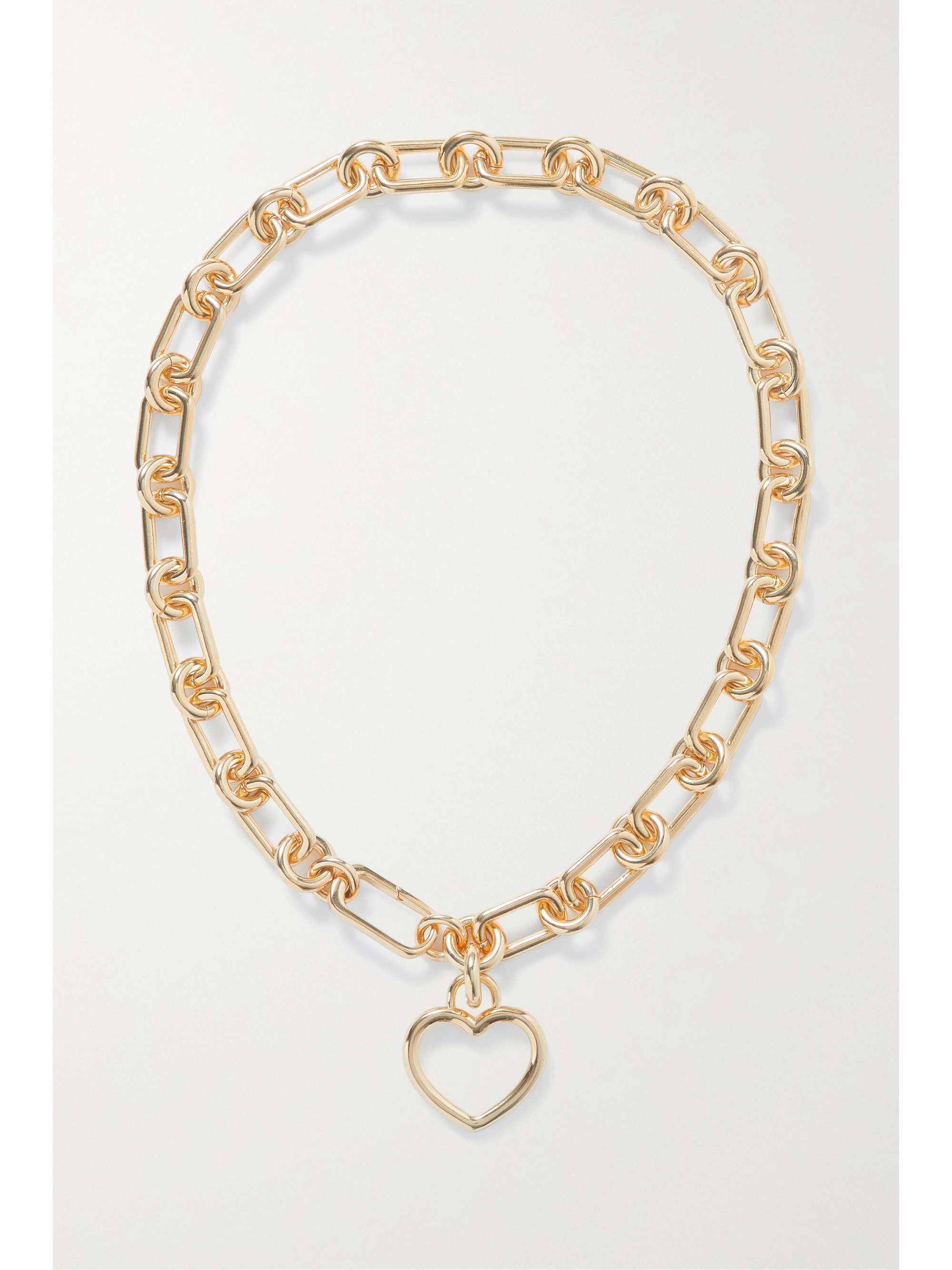Laura Lombardi Net Sustain Beatta Gold Plated Recycled Necklace Net