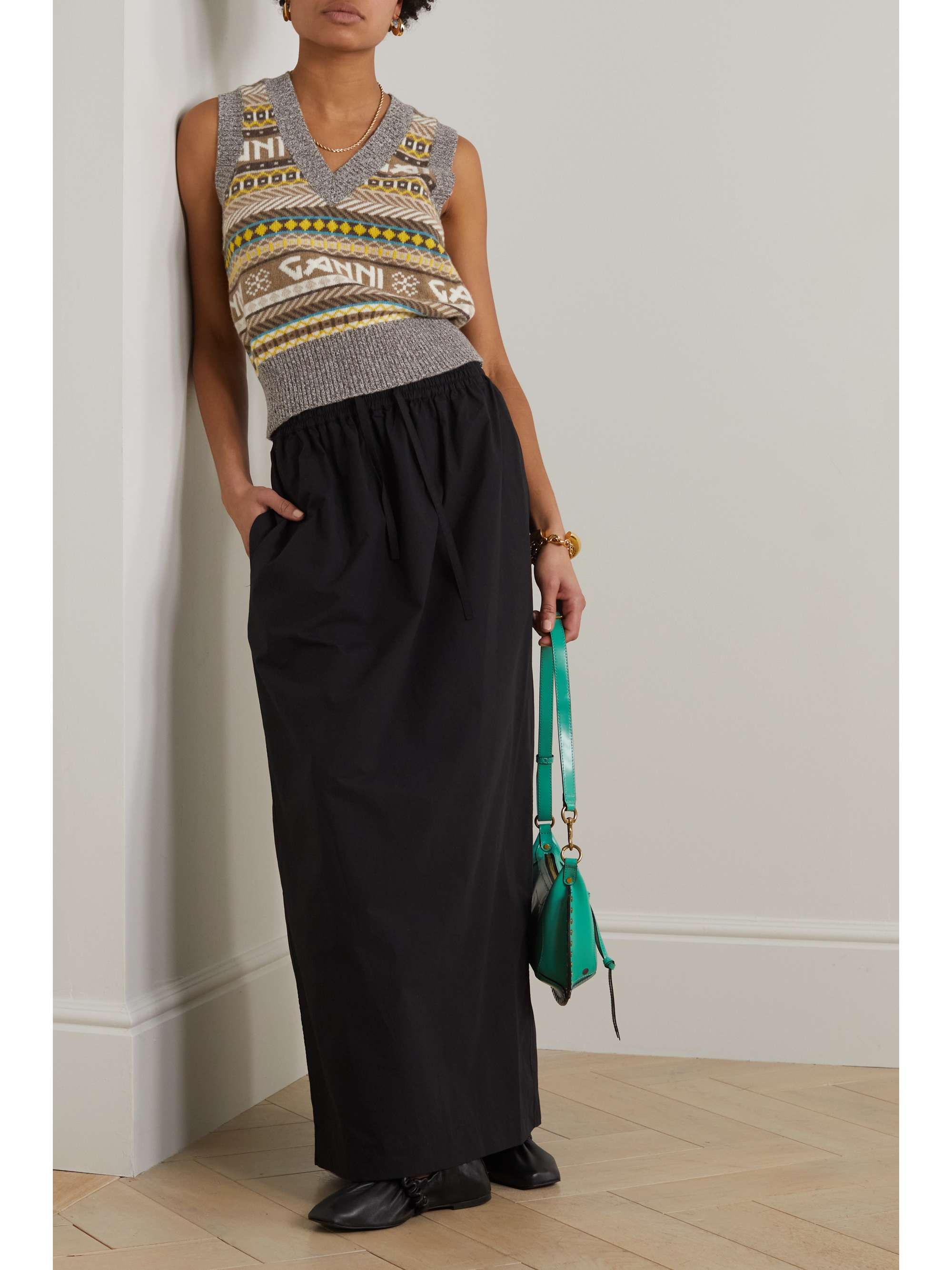 GANNI knit vest top schoolsuganda.com