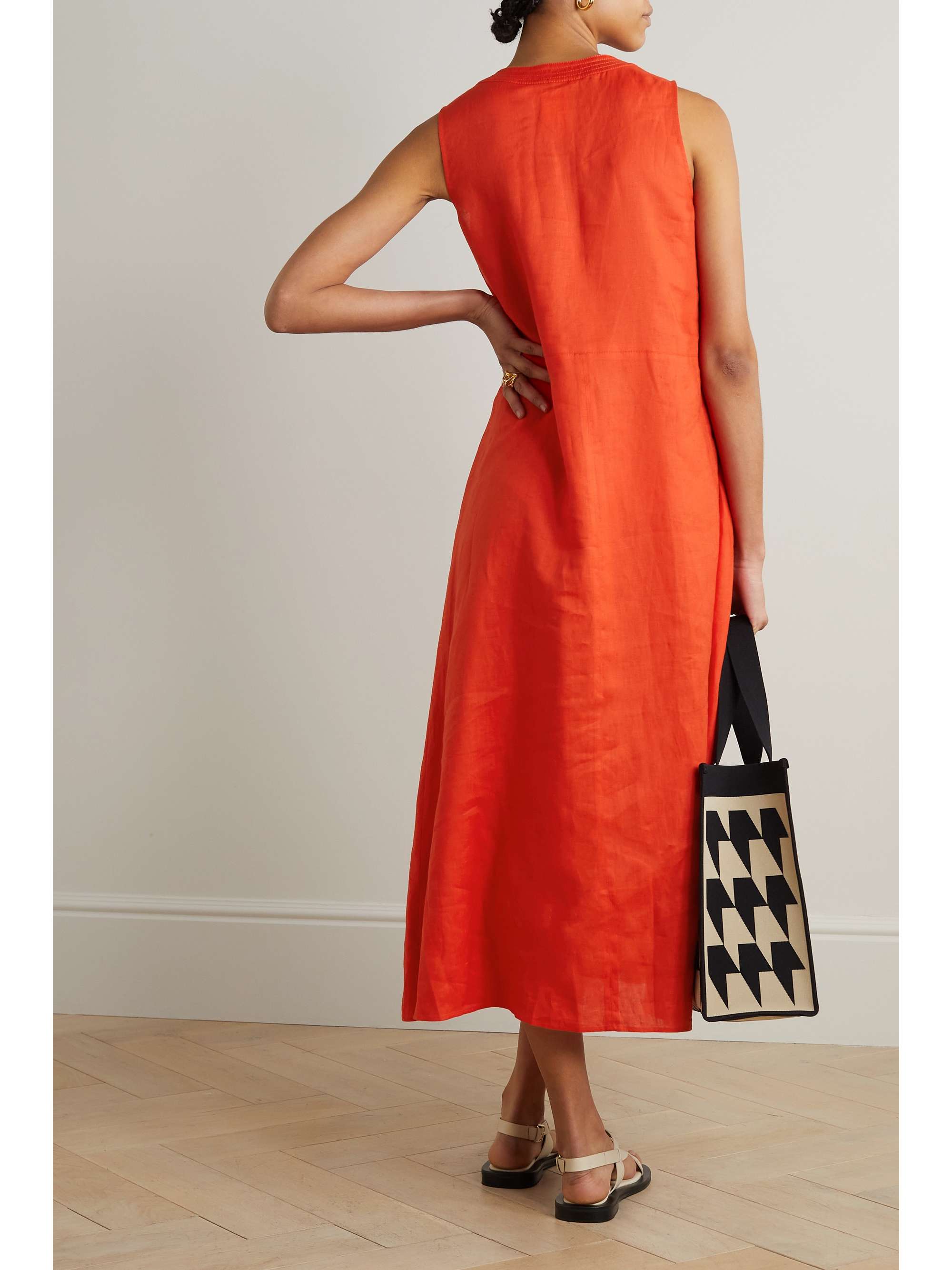 MAX MARA Leisure Sofocle Linen Maxi Dress NET A PORTER max-mara-leisure-sofocle-linen-maxi-dress-net-a-porter