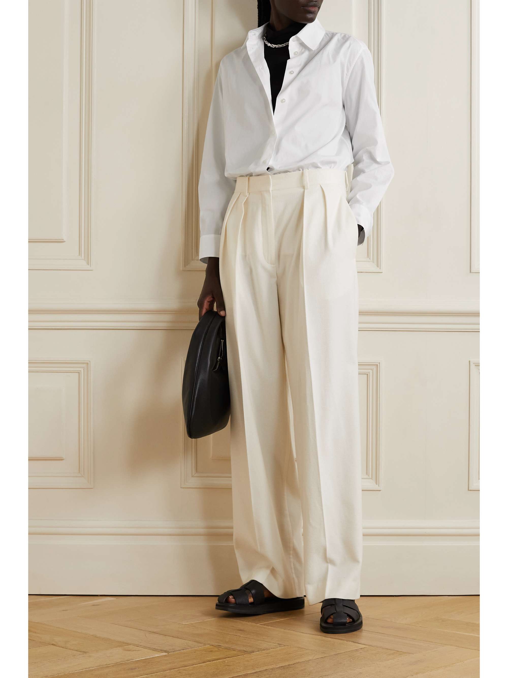 THE ROW Essentials Sisilia cotton-poplin shirt | NET-A-PORTER