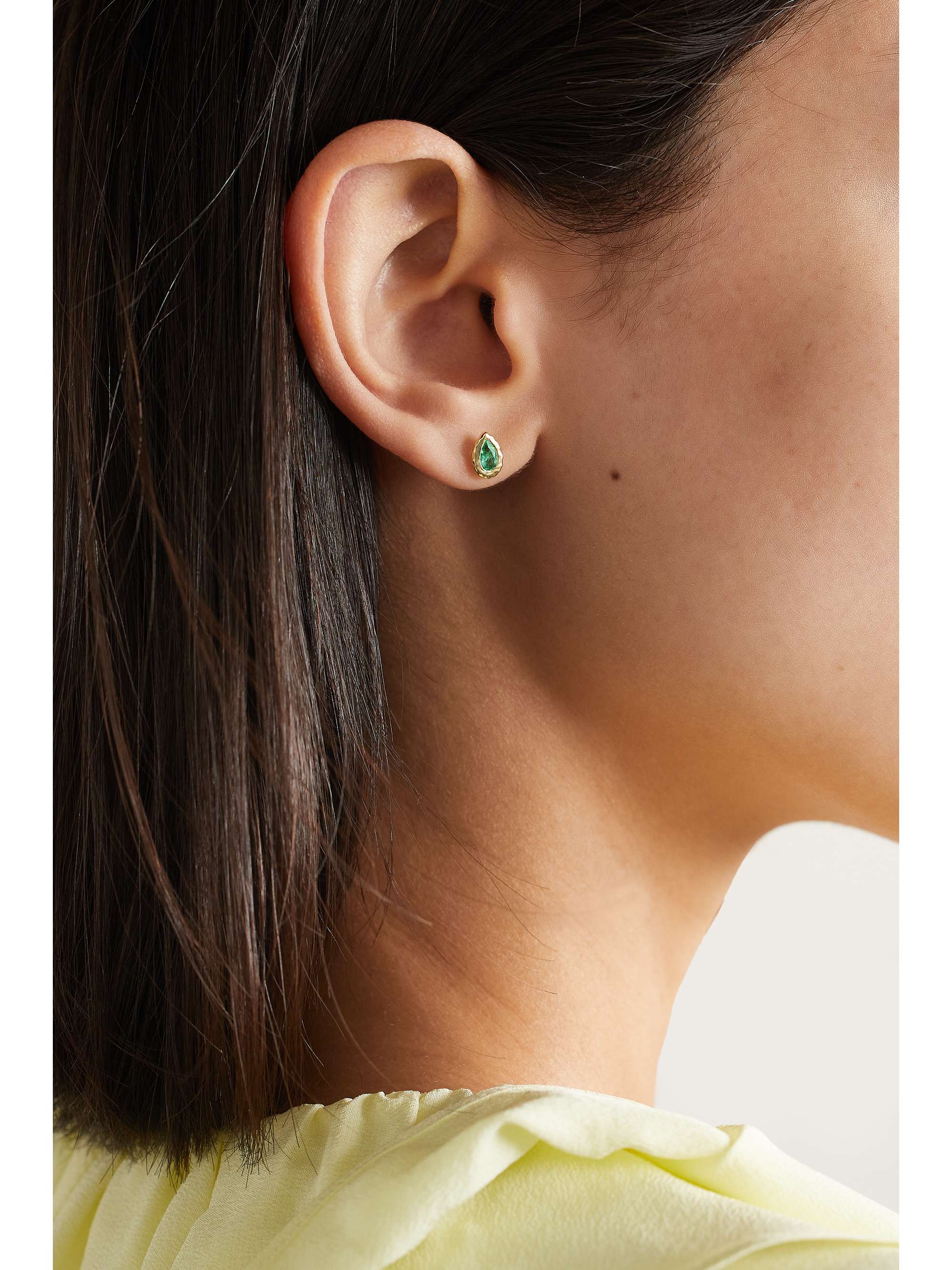 OCTAVIA ELIZABETH + NET SUSTAIN Nesting Gem 18-karat recycled gold ...