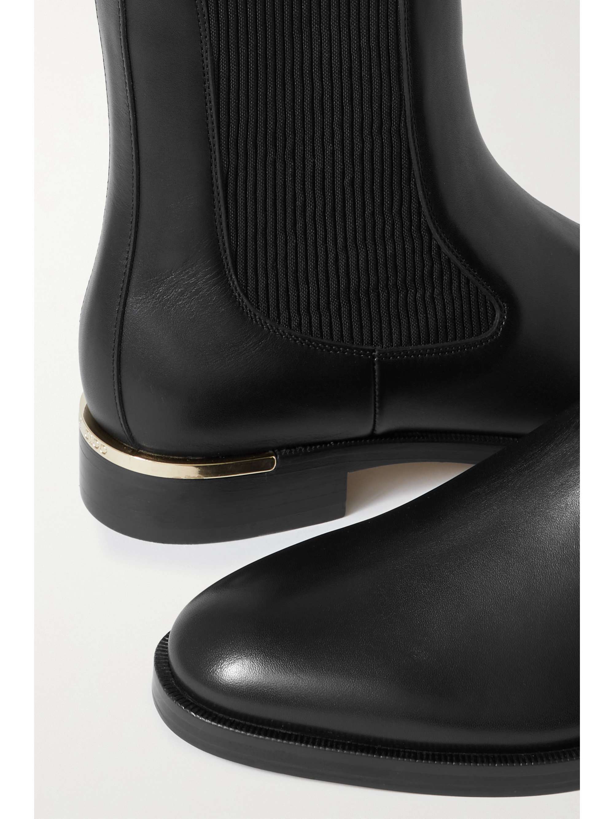 Jimmy Choo Thessaly Leather Chelsea Boots Net A Porter