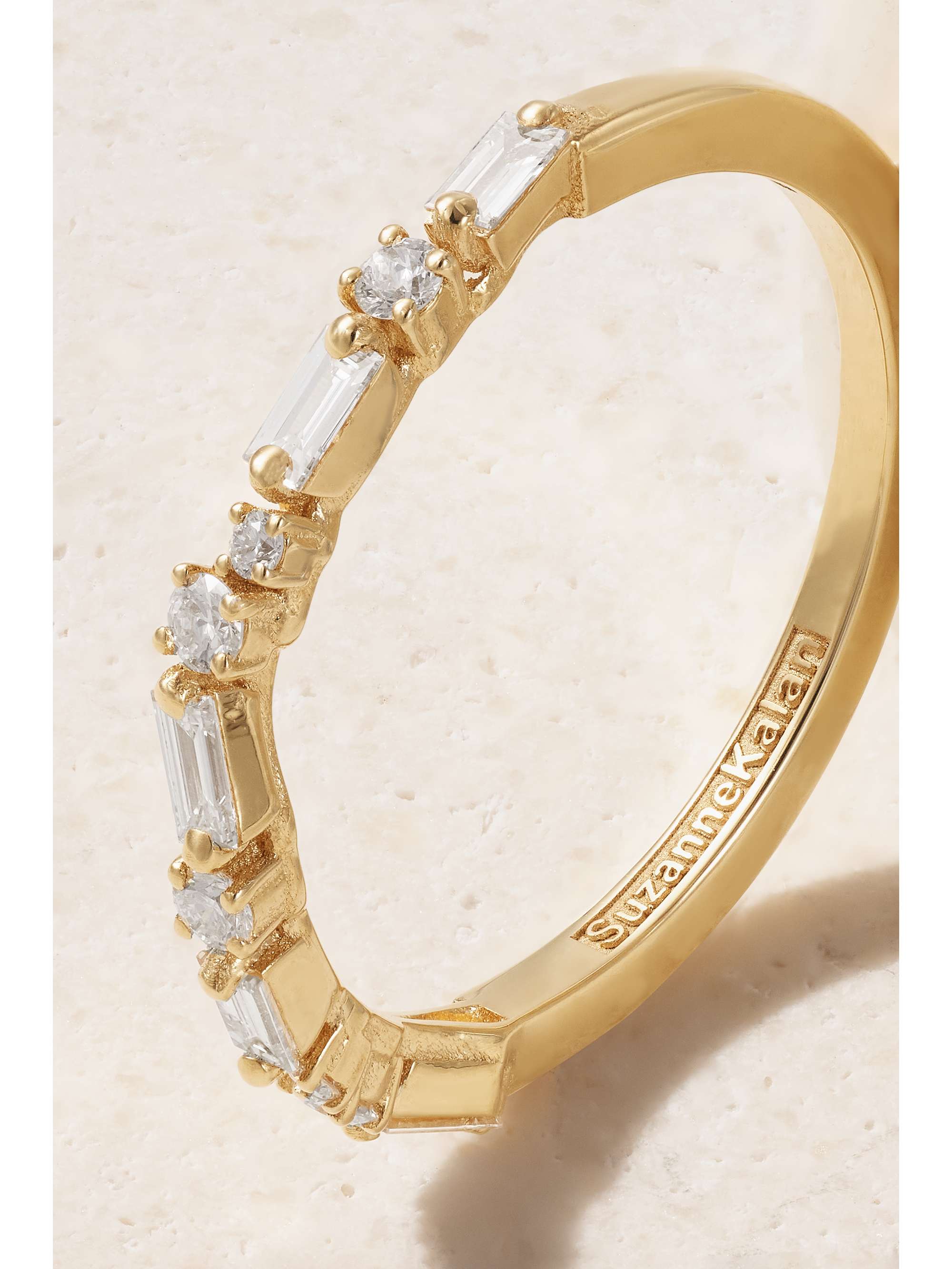 SUZANNE KALAN 18-karat gold diamond ring | NET-A-PORTER