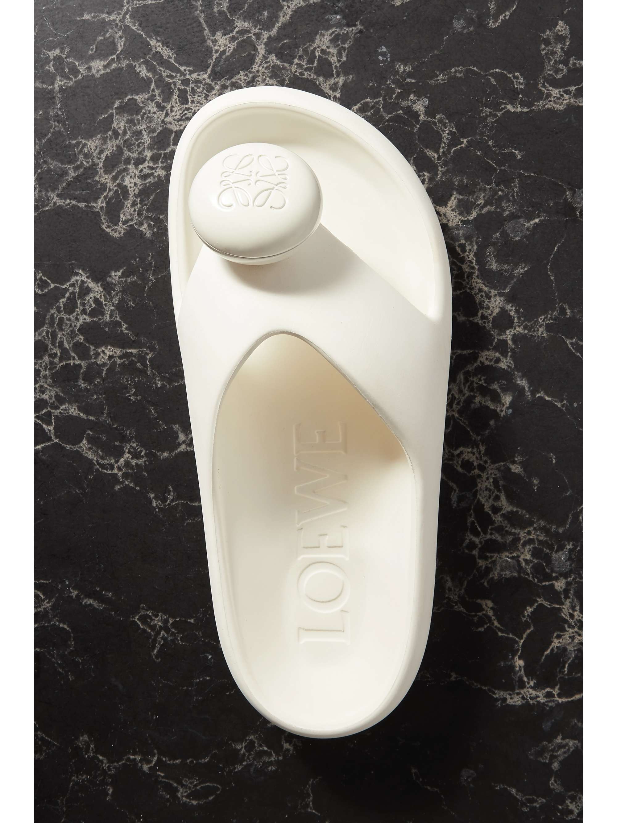 LOEWE + Paula's Ibiza Bubble logo-detailed rubber slides | NET-A-PORTER