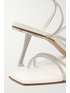 CULT GAIA Isa crystal-embellished faux leather sandals | NET-A-PORTER