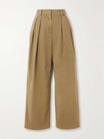 Designer Wide Leg Pants for Women | NET-A-PORTER