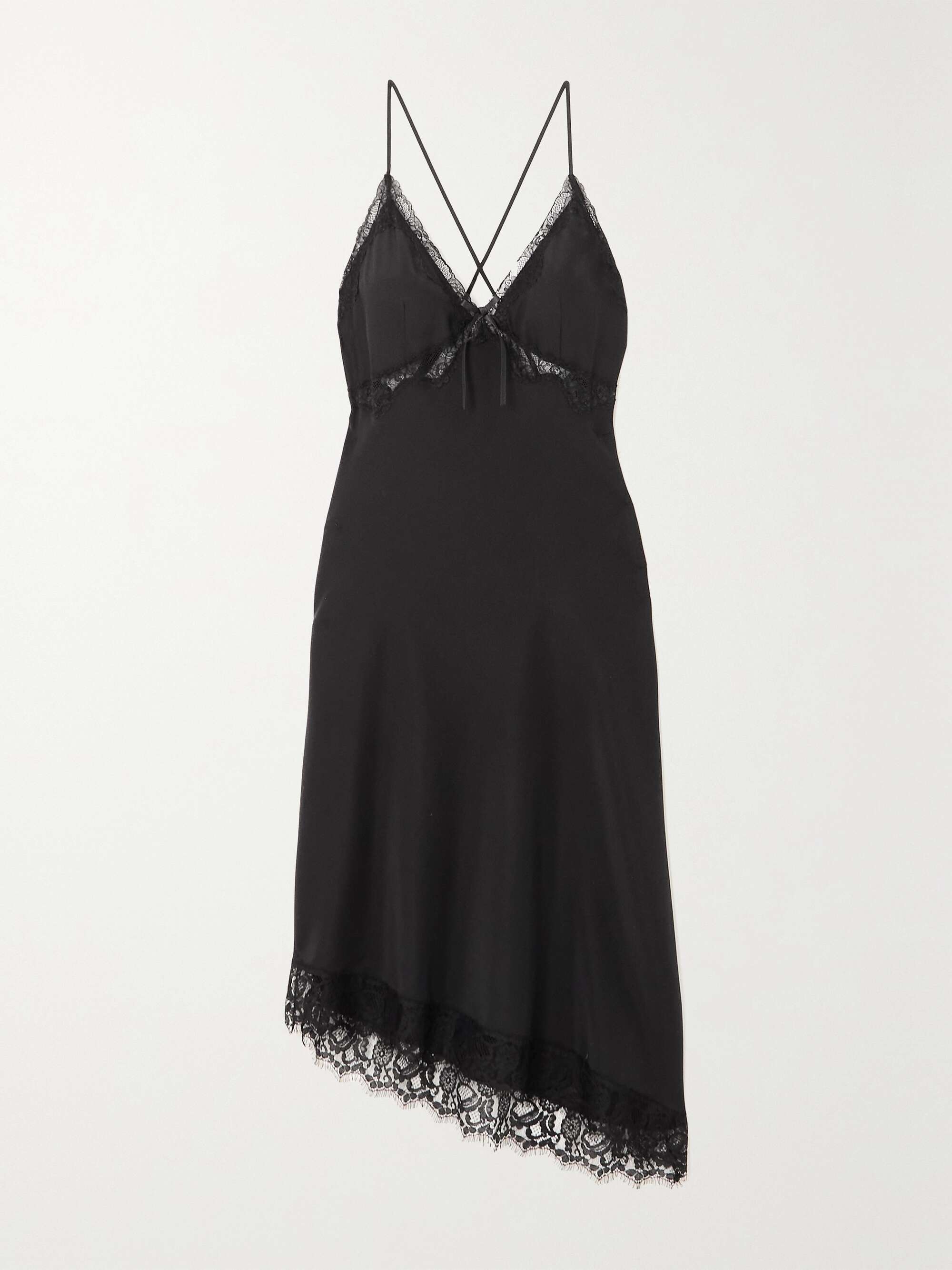Black Lace Dress Sleeveless Open Back