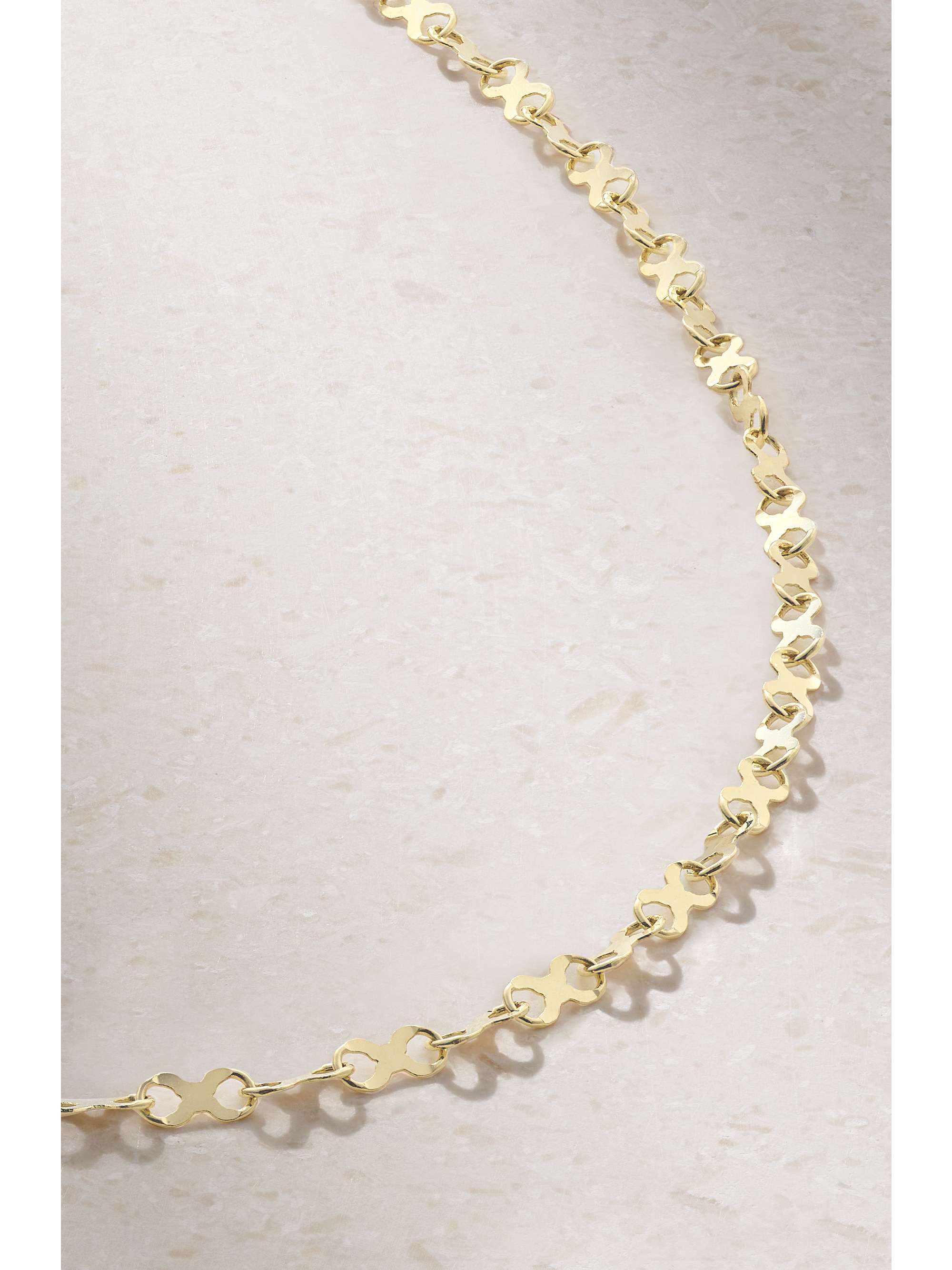 MATEO Infinity 14-karat gold anklet | NET-A-PORTER