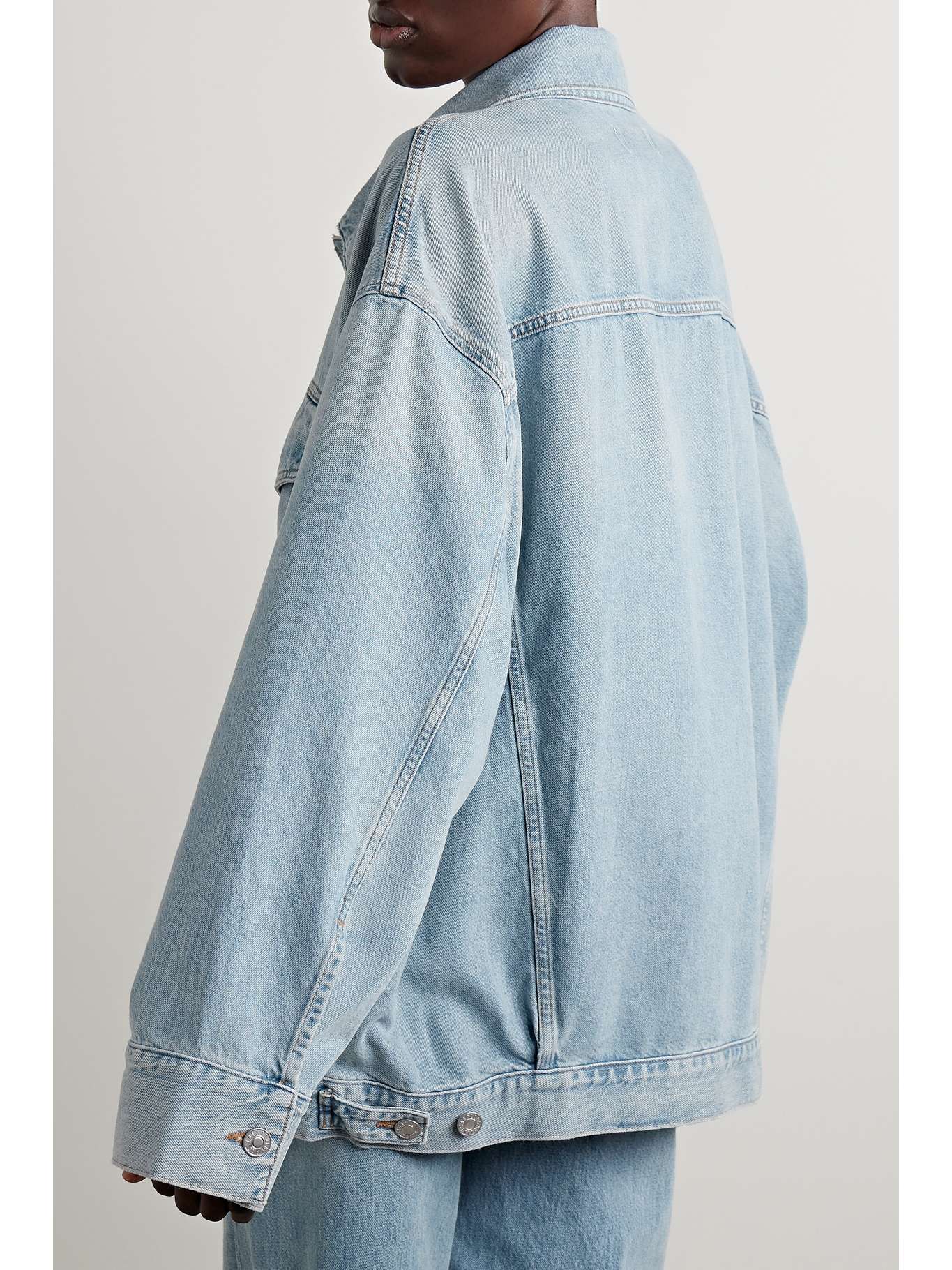 AGOLDE Wayne oversized organic denim jacket | NET-A-PORTER