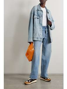 AGOLDE Wayne oversized organic denim jacket | NET-A-PORTER
