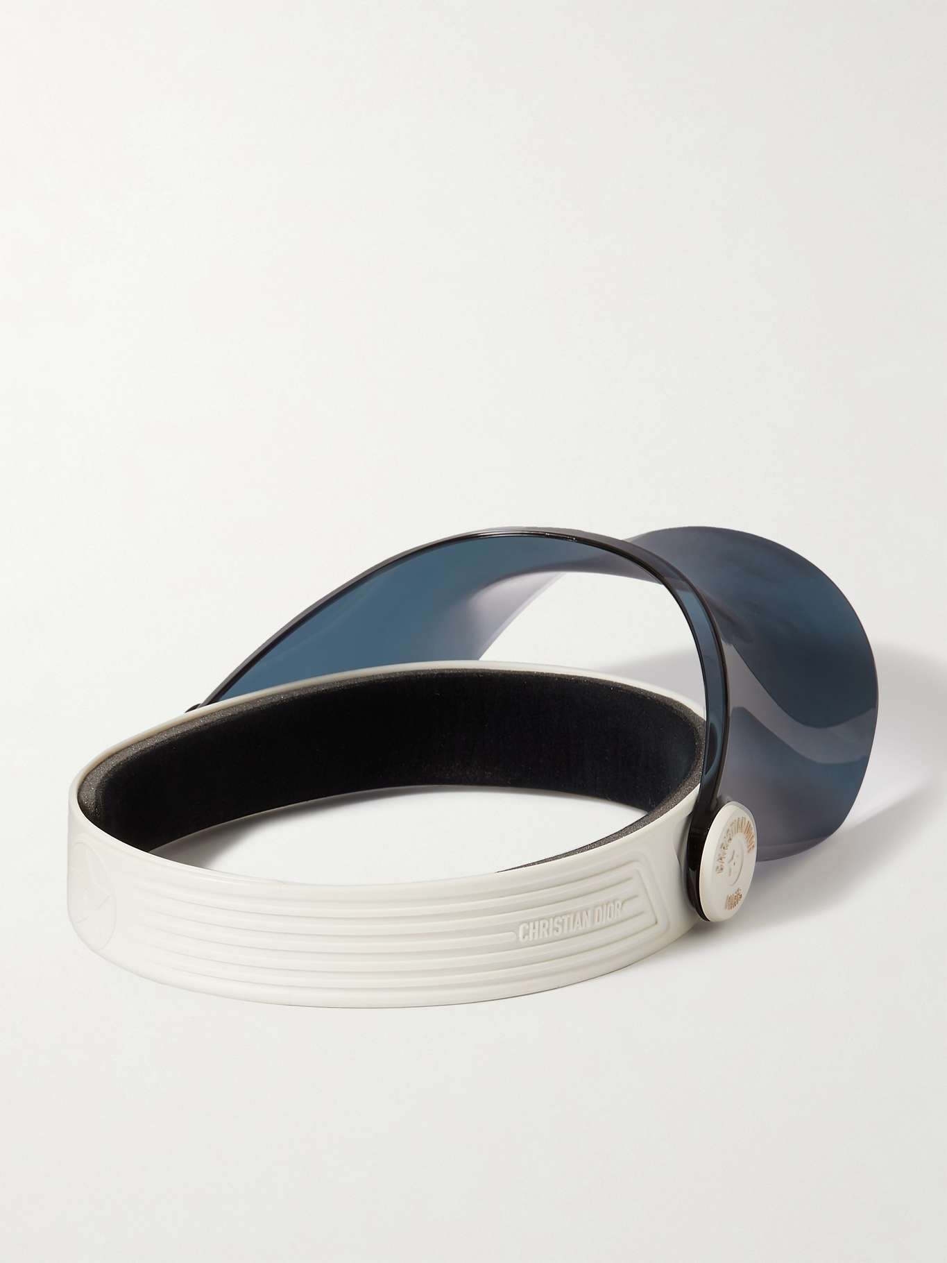 DIOR EYEWEAR DiorPacific V1U Perspex and rubber visor | NET-A-PORTER