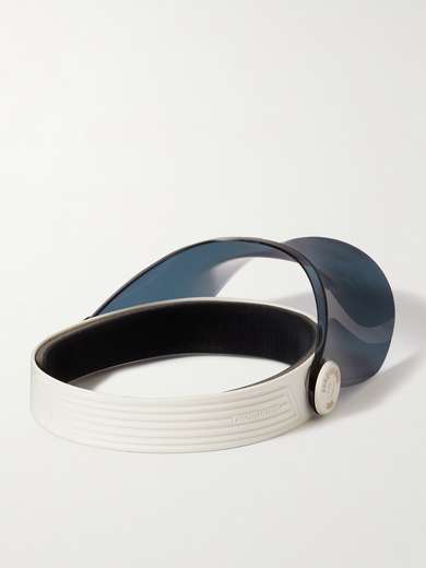 DIOR EYEWEAR DiorPacific V1U Perspex and rubber visor | NET-A-PORTER