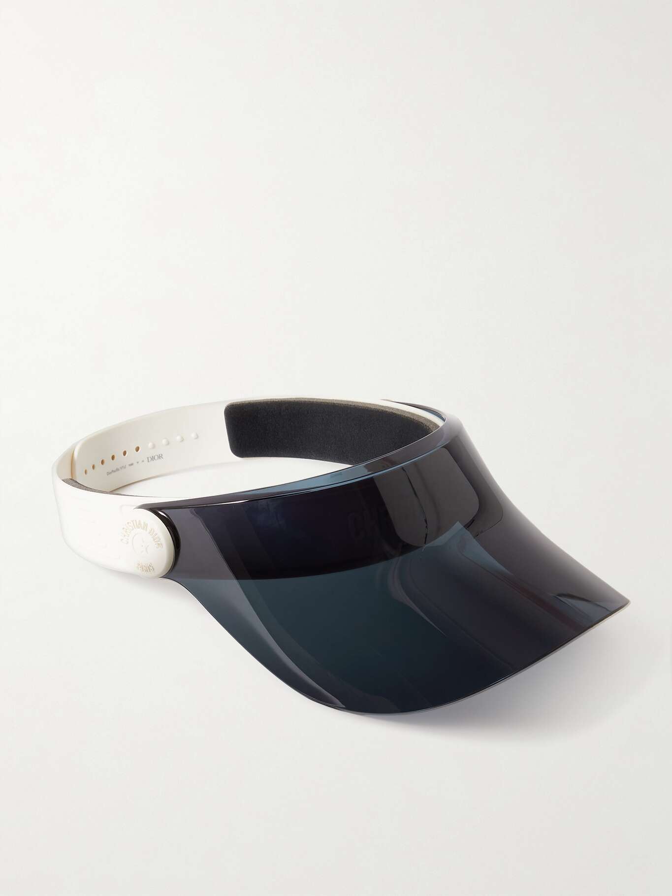 DIOR EYEWEAR DiorPacific V1U Perspex and rubber visor | NET-A-PORTER