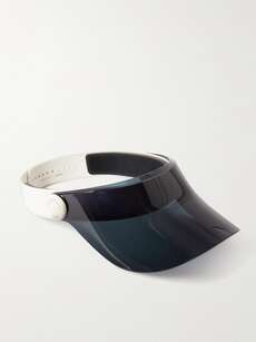 DIOR EYEWEAR DiorPacific V1U Perspex and rubber visor | NET-A-PORTER