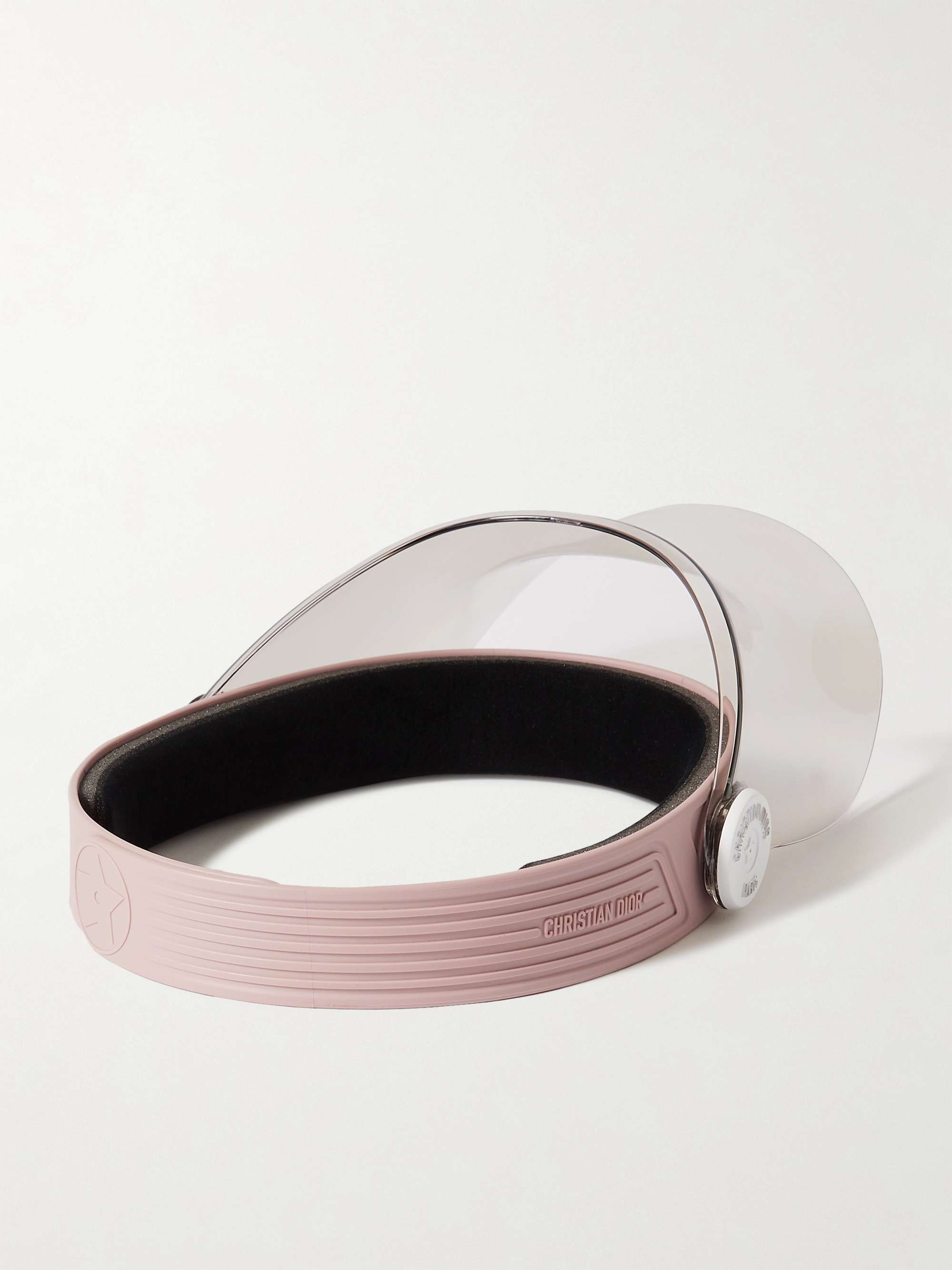 DIOR EYEWEAR DiorPacific V1U Perspex and rubber visor | NET-A-PORTER