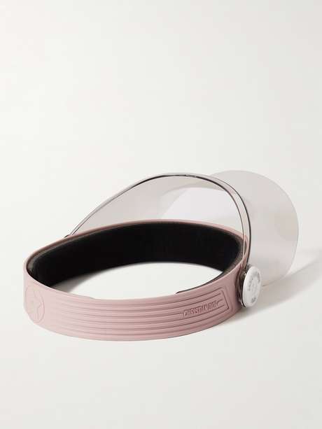 DIOR EYEWEAR DiorPacific V1U Perspex and rubber visor | NET-A-PORTER