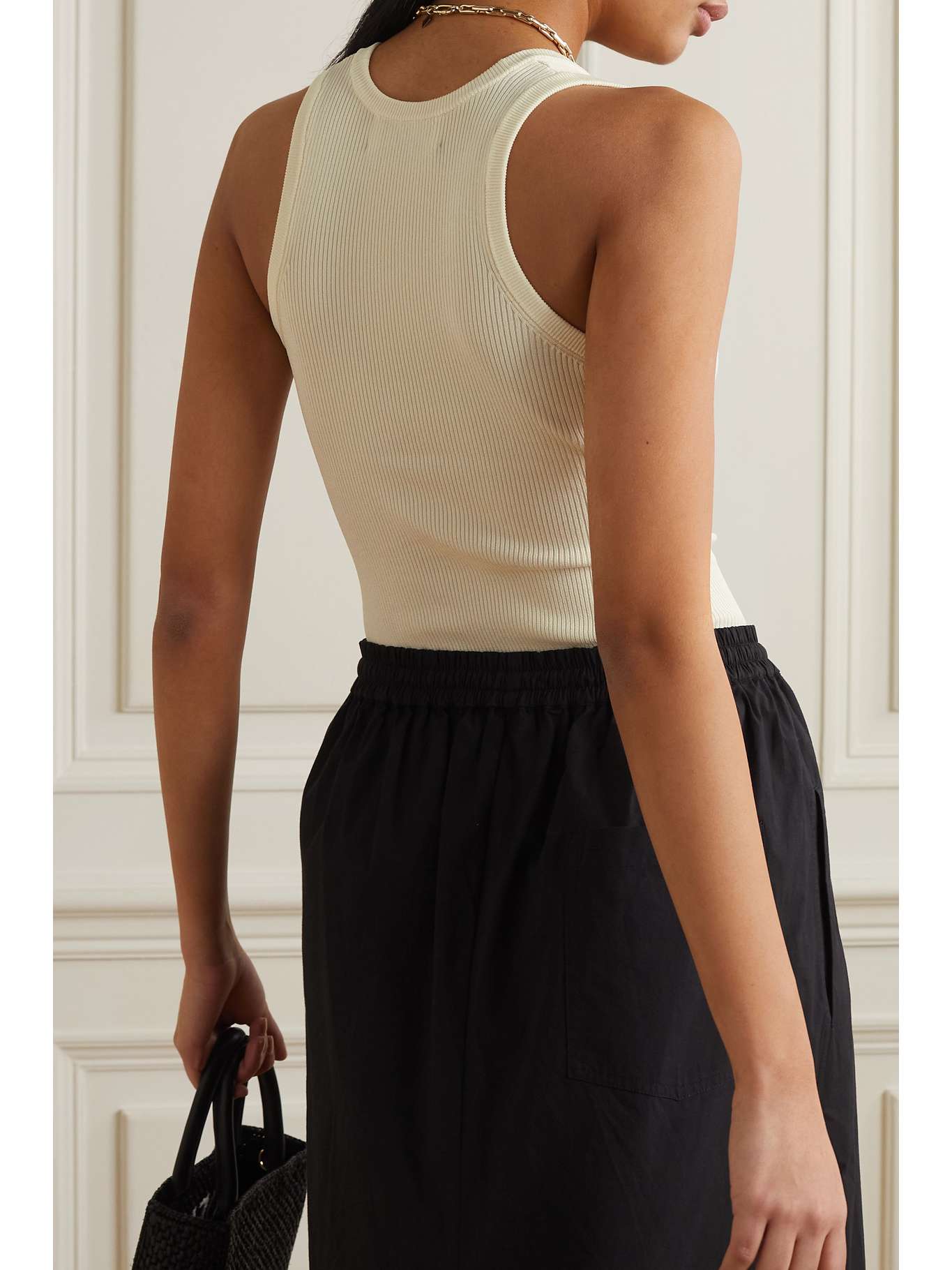 MATTEAU + NET SUSTAIN ribbed-knit tank | NET-A-PORTER