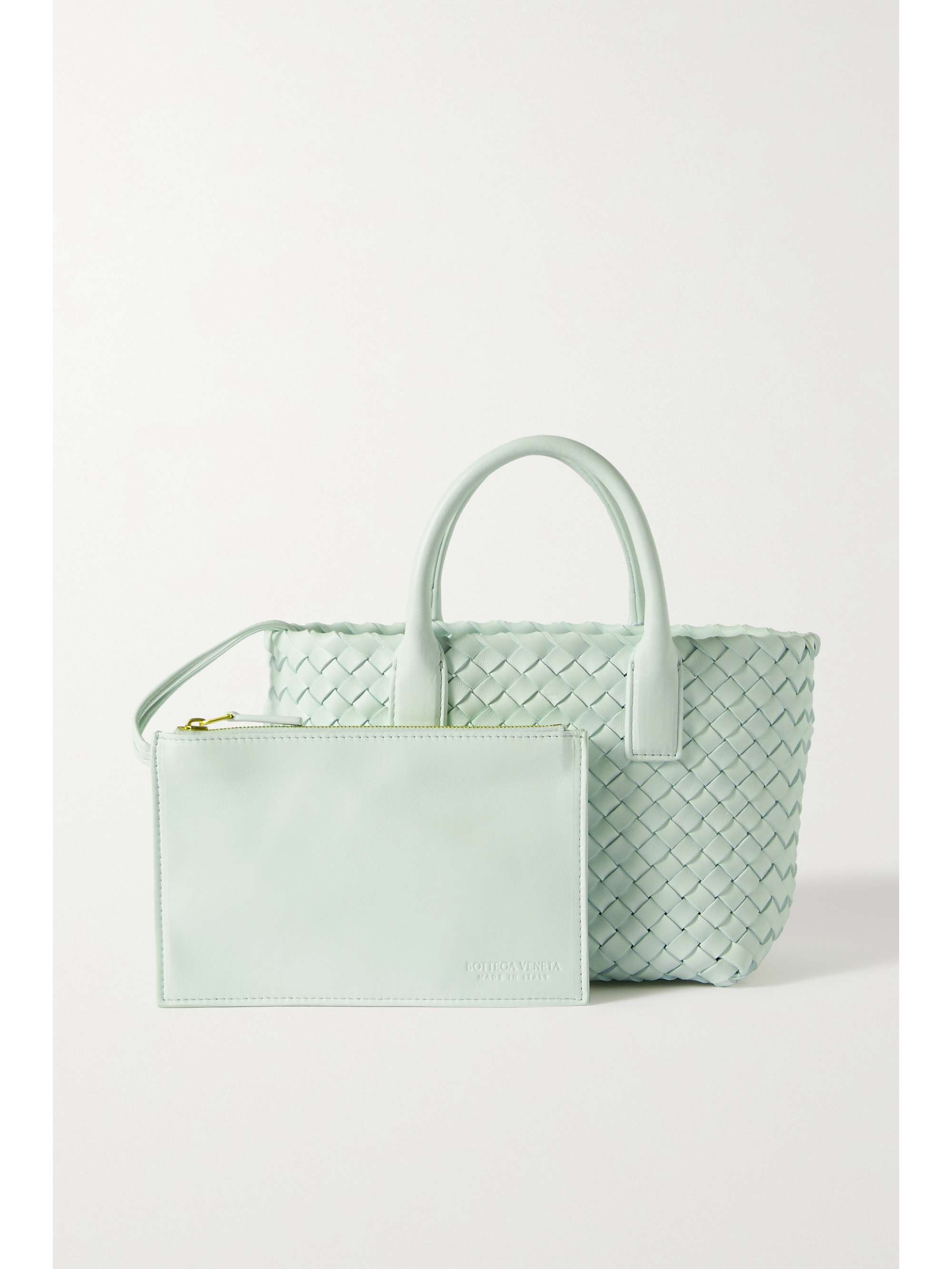 BOTTEGA VENETA Cabat mini intrecciato leather tote | NET-A-PORTER