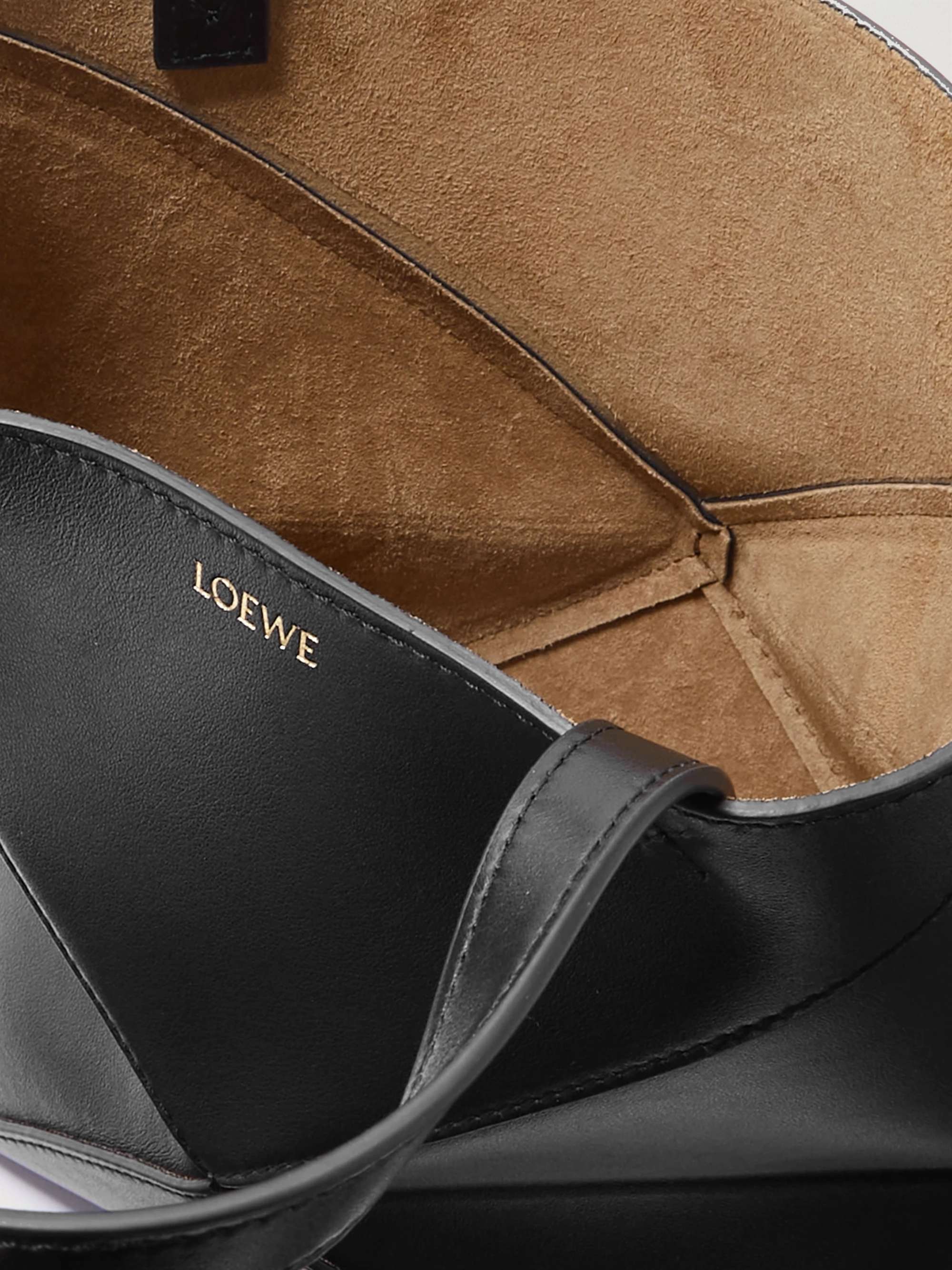 LOEWE Puzzle Fold convertible mini leather tote | NET-A-PORTER